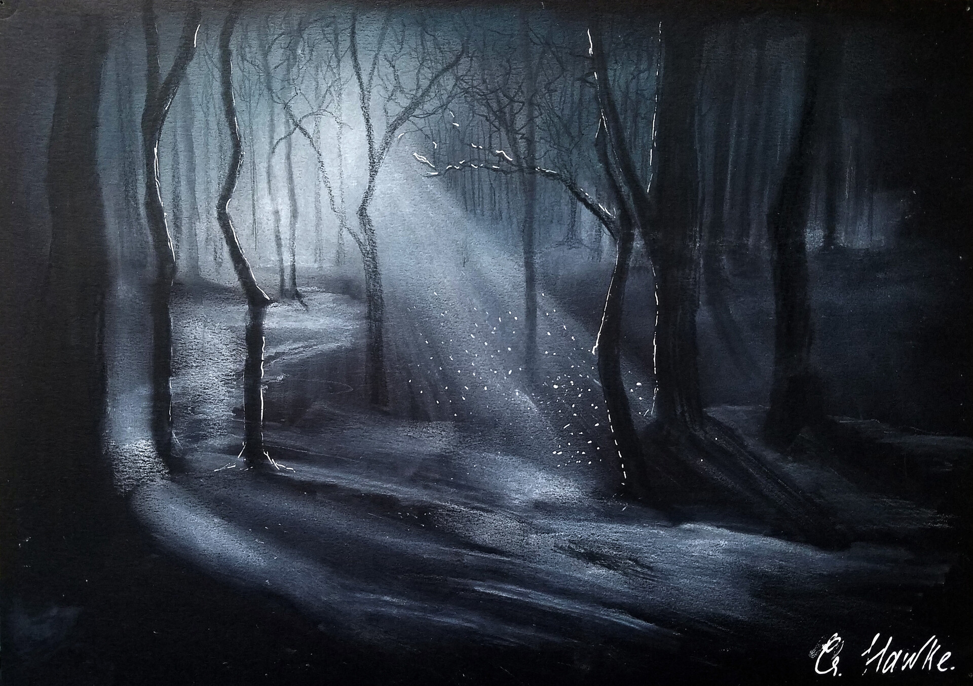 ArtStation - Black Landscapes