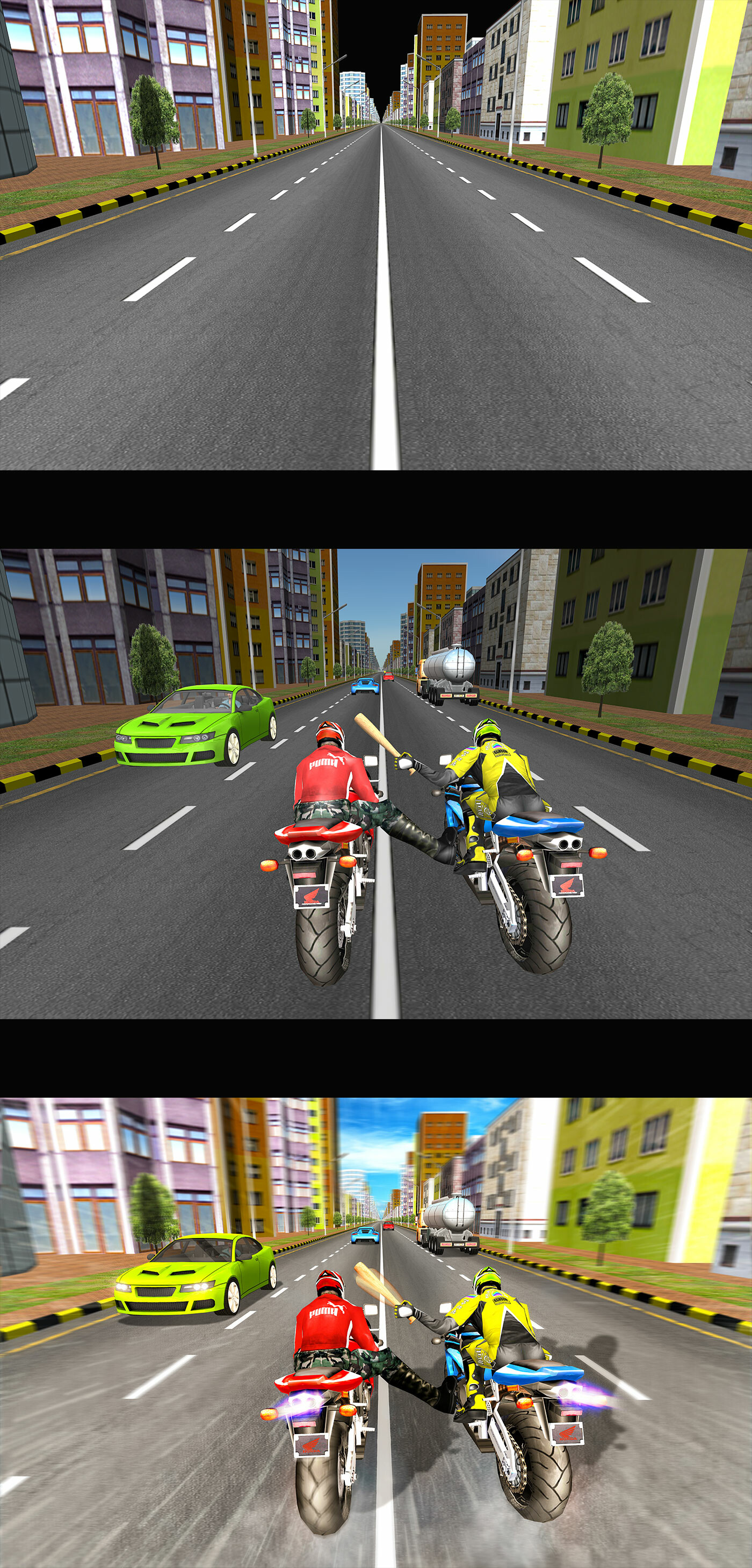 Sajeel Akbar - Bike Attack Race : Highway Tricky