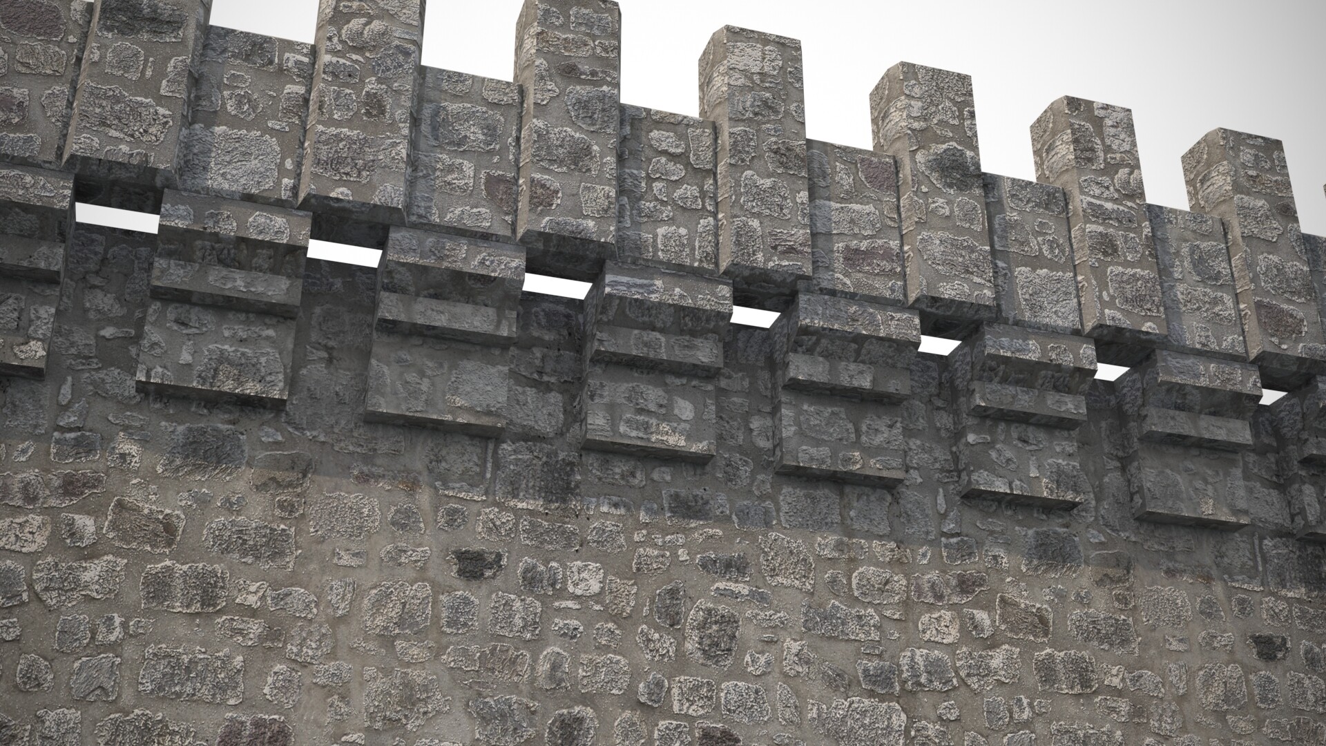 ArtStation - Castle wall