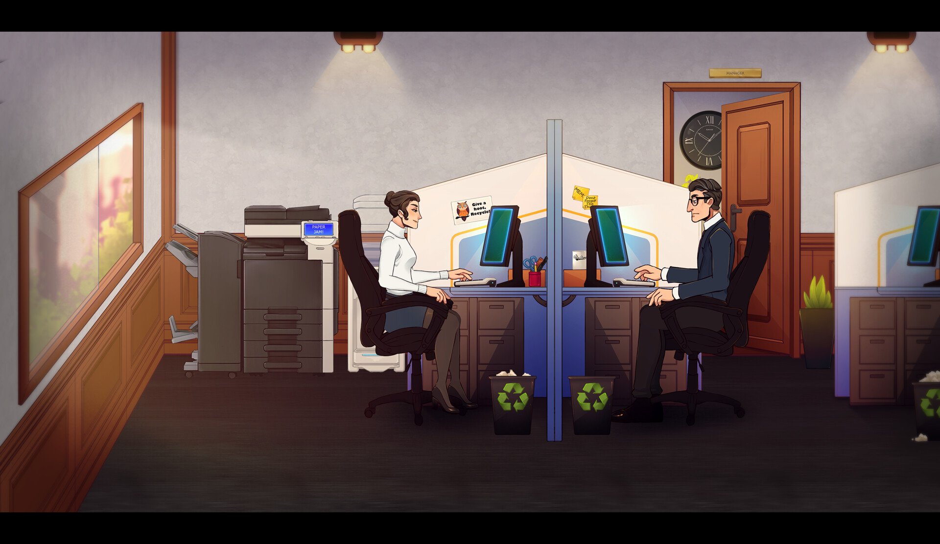 ArtStation - Office Tossing _ Game Assets