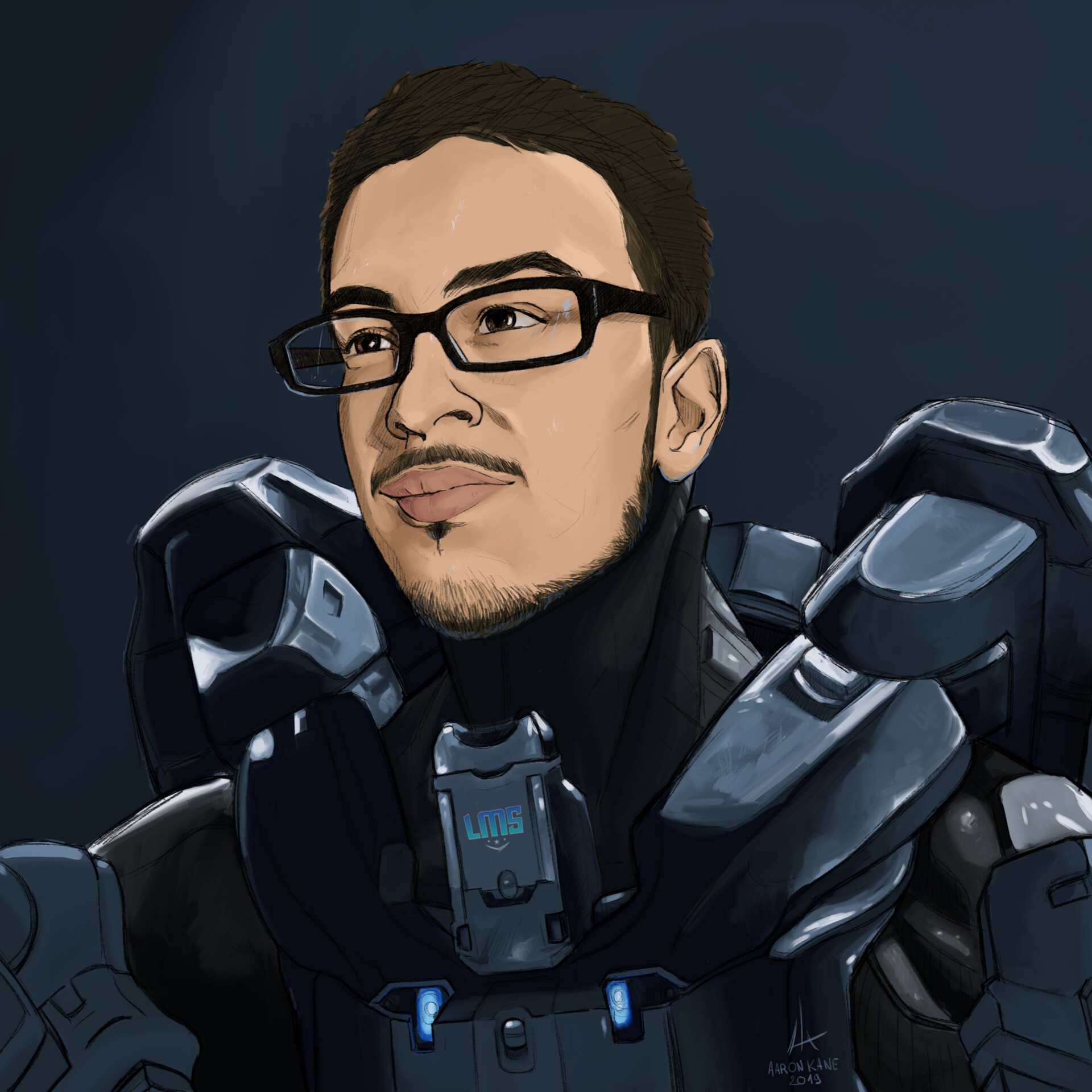 Aaron Kane - SPARTAN-IV ready for combat