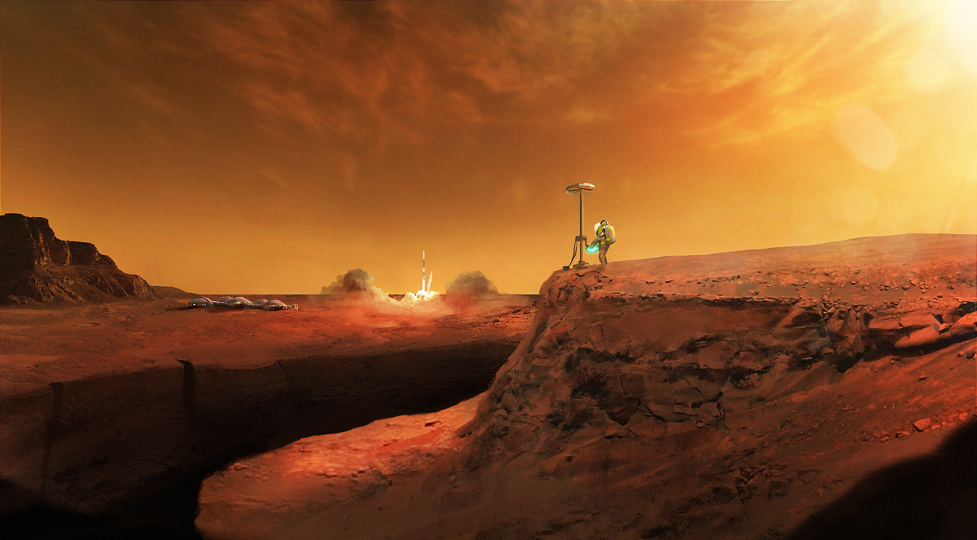 ArtStation - Mars Falcon