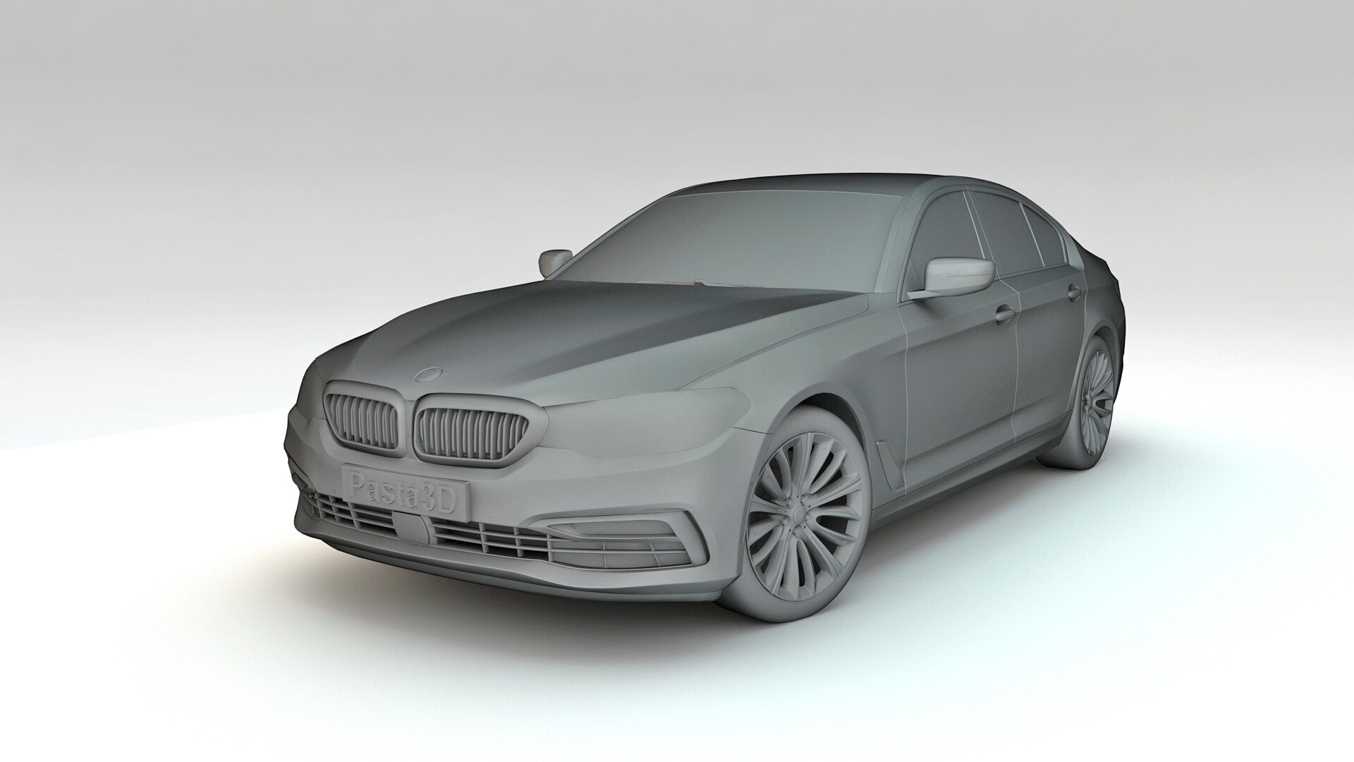 Pasta 3D Studio - BMW 5-Series 2017