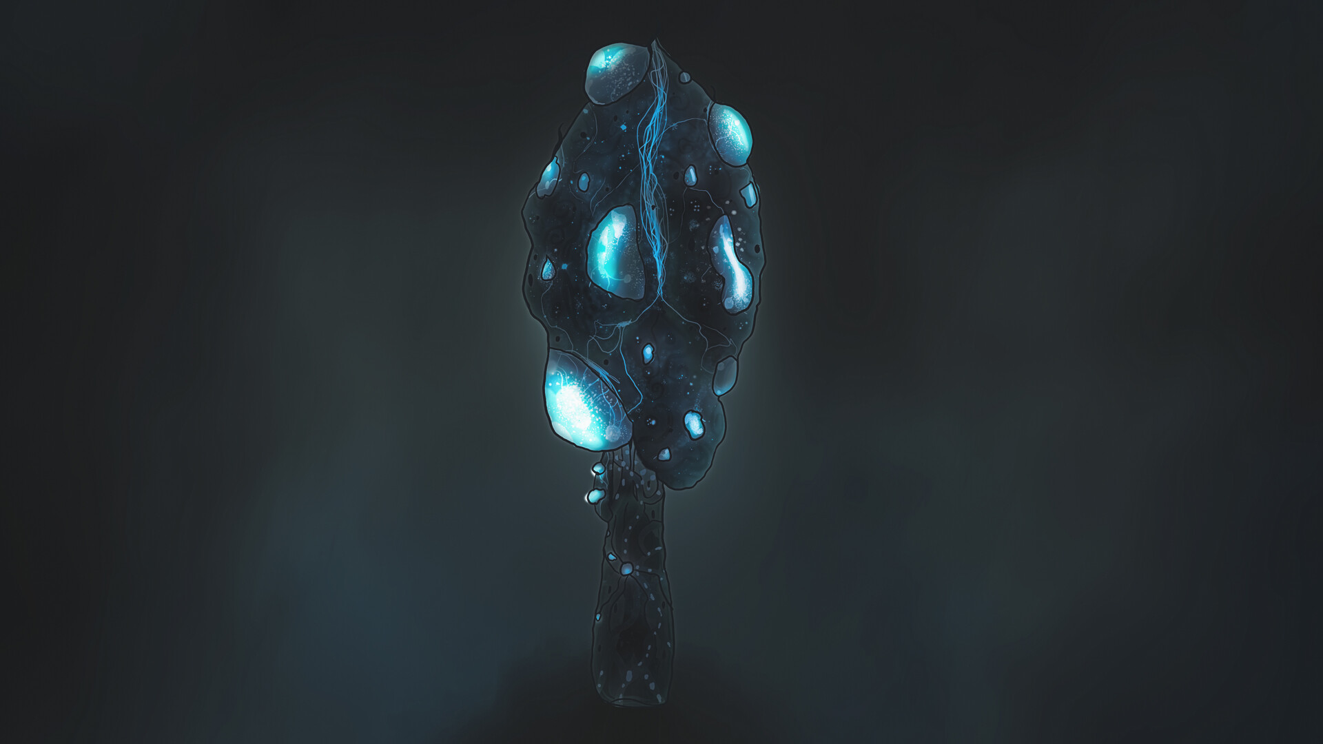 ArtStation - Alien mushroom