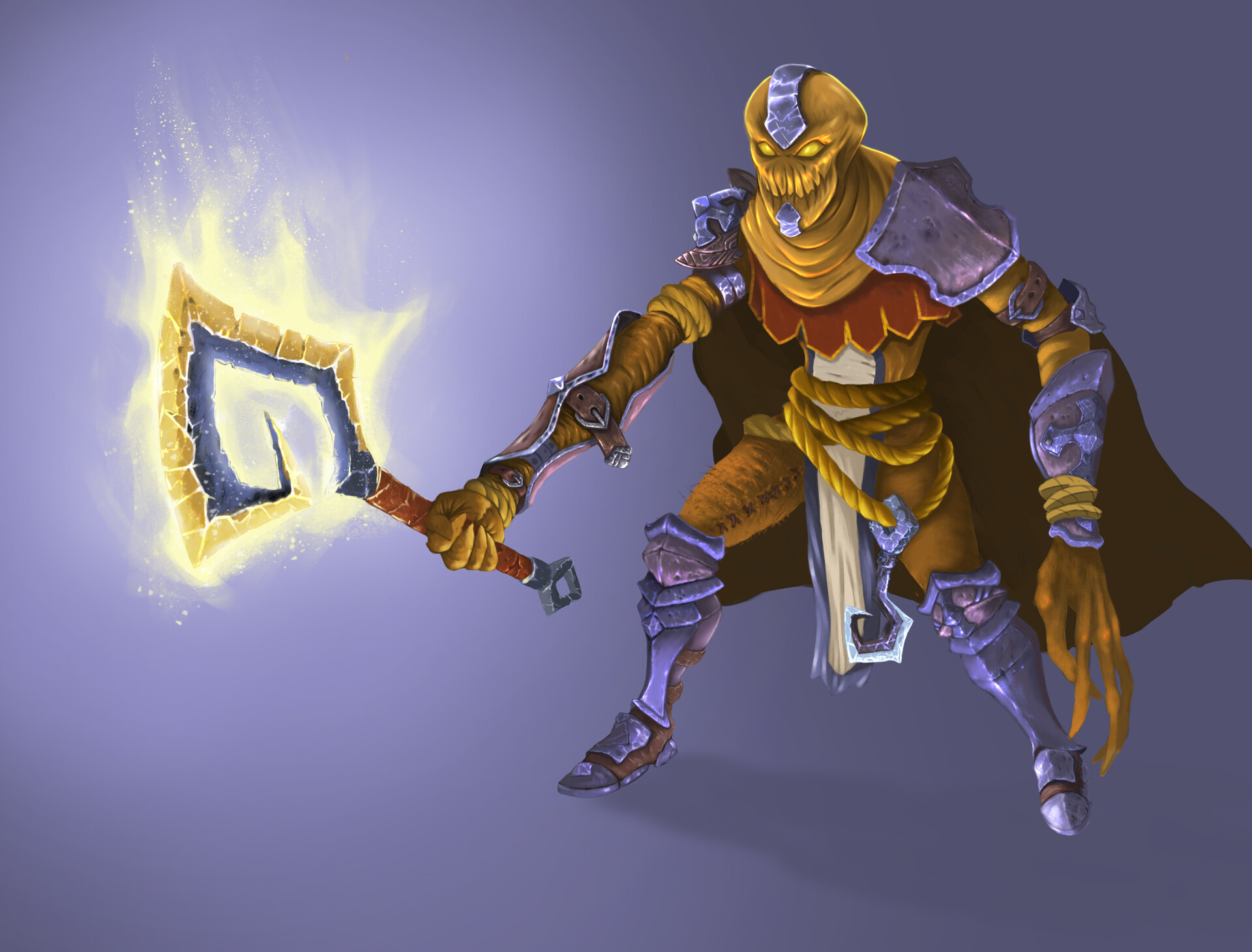 ArtStation - scarecrow concept art