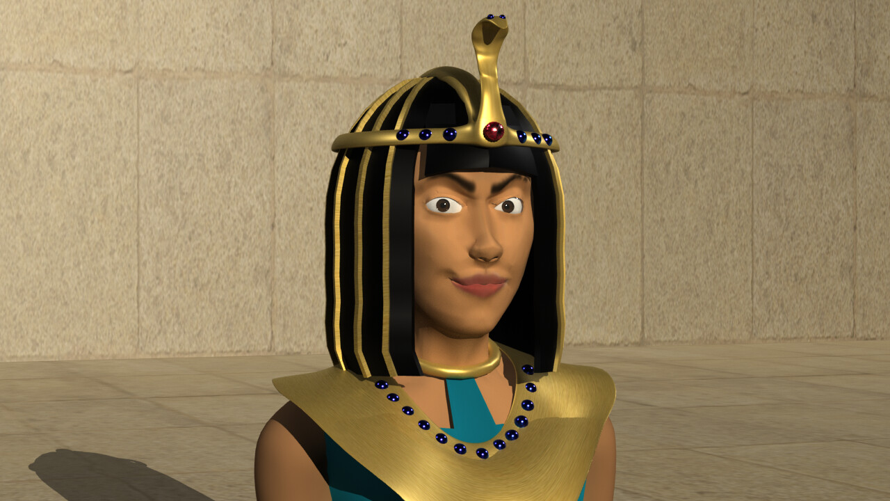 Eda Akyüz - Cleopatra Character Design