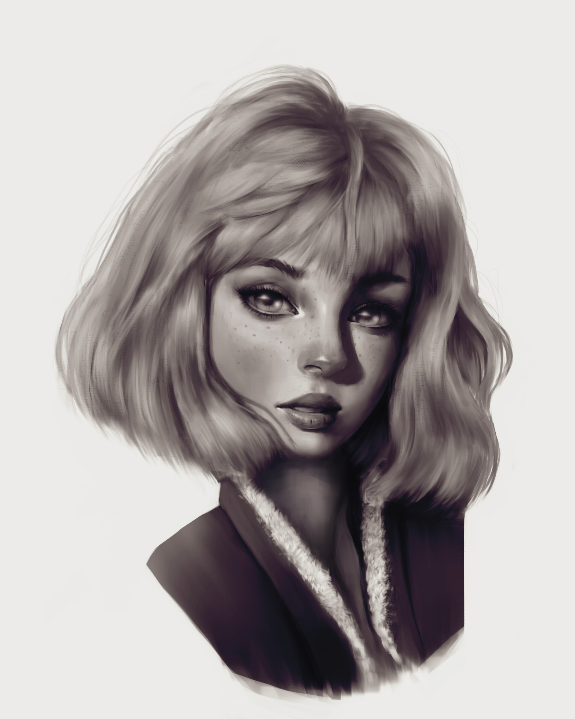 ArtStation - Stylised portrait