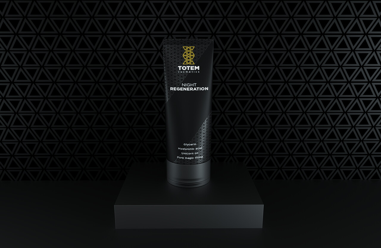 ArtStation - Totem cosmetics packaging