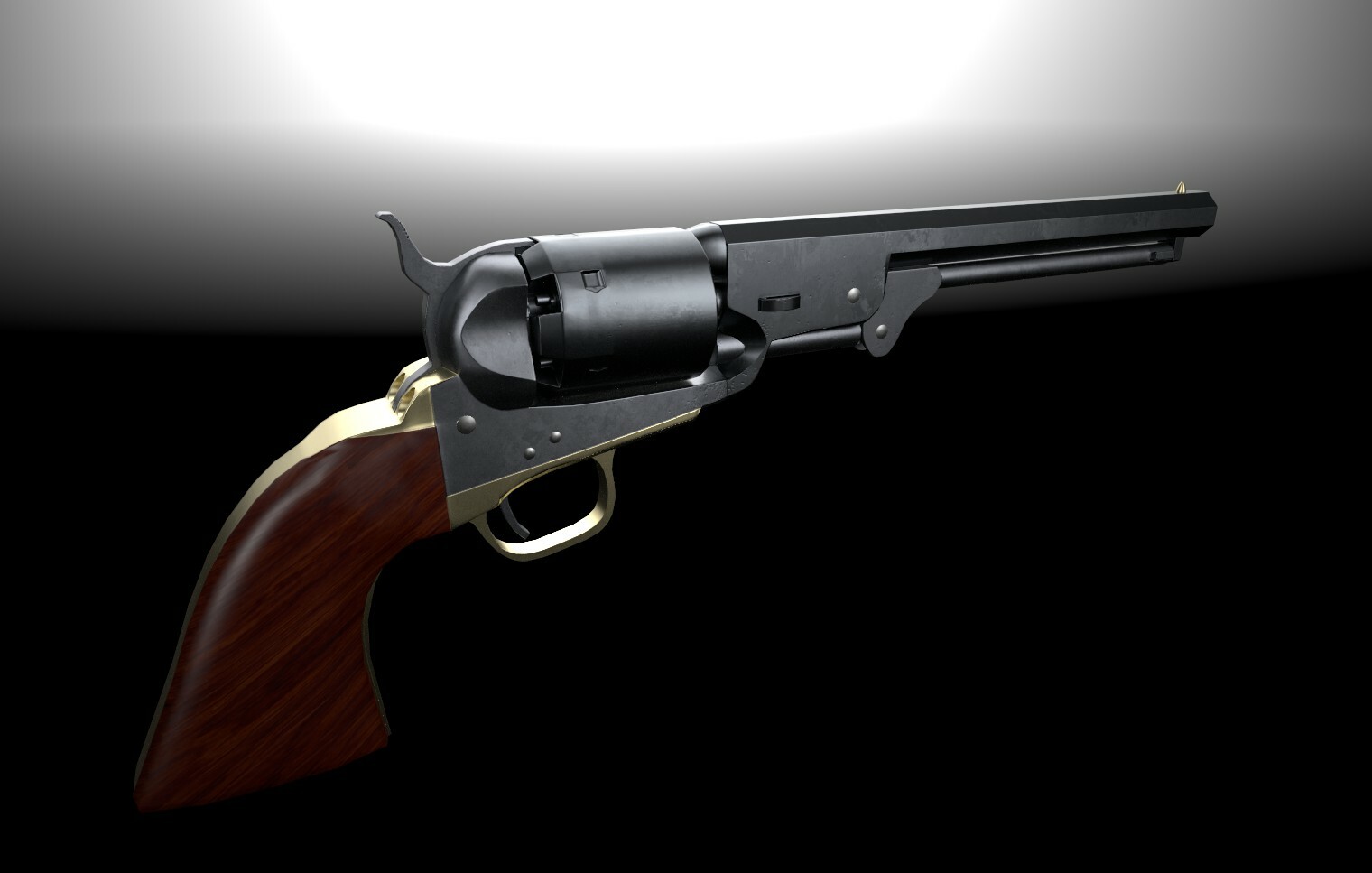 Darin Hall - Colt 1851 Navy Revolver and Box