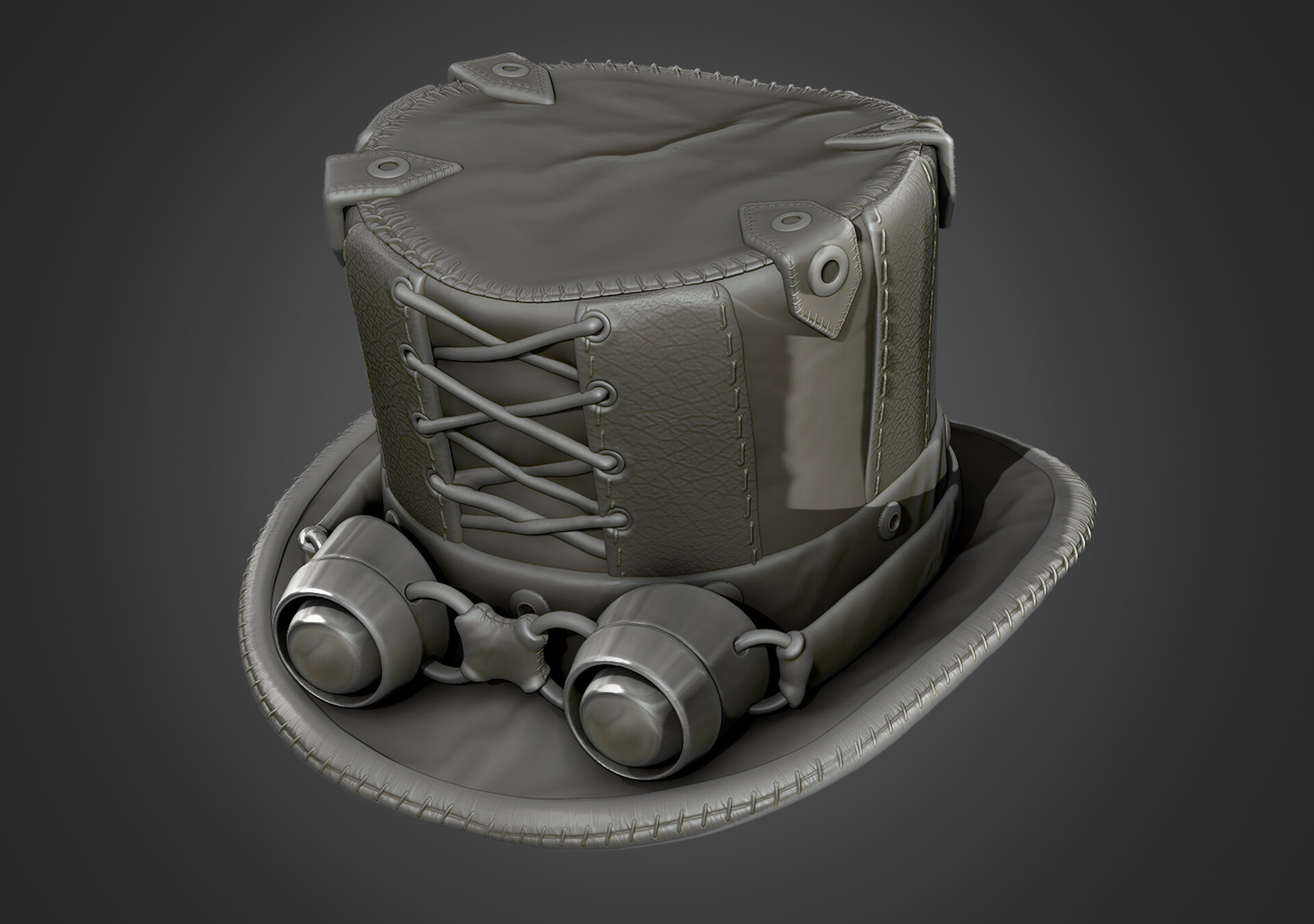 ArtStation - Stylized Hat Sculpt