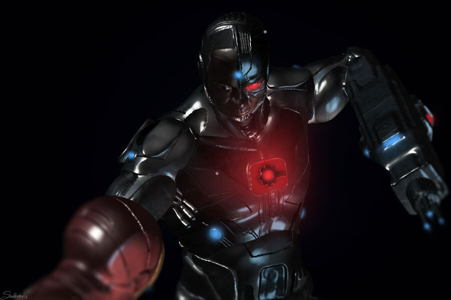 Cyborg Vs Iron Man
