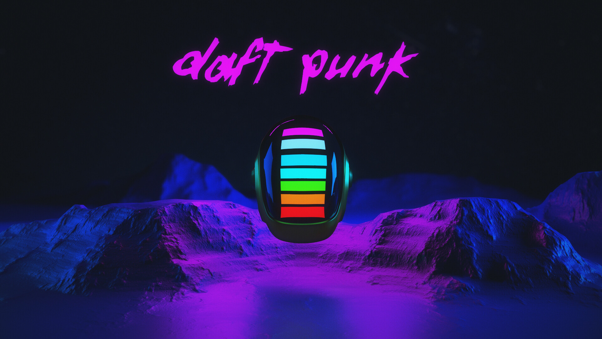 ArtStation - Daft Punk Fan art