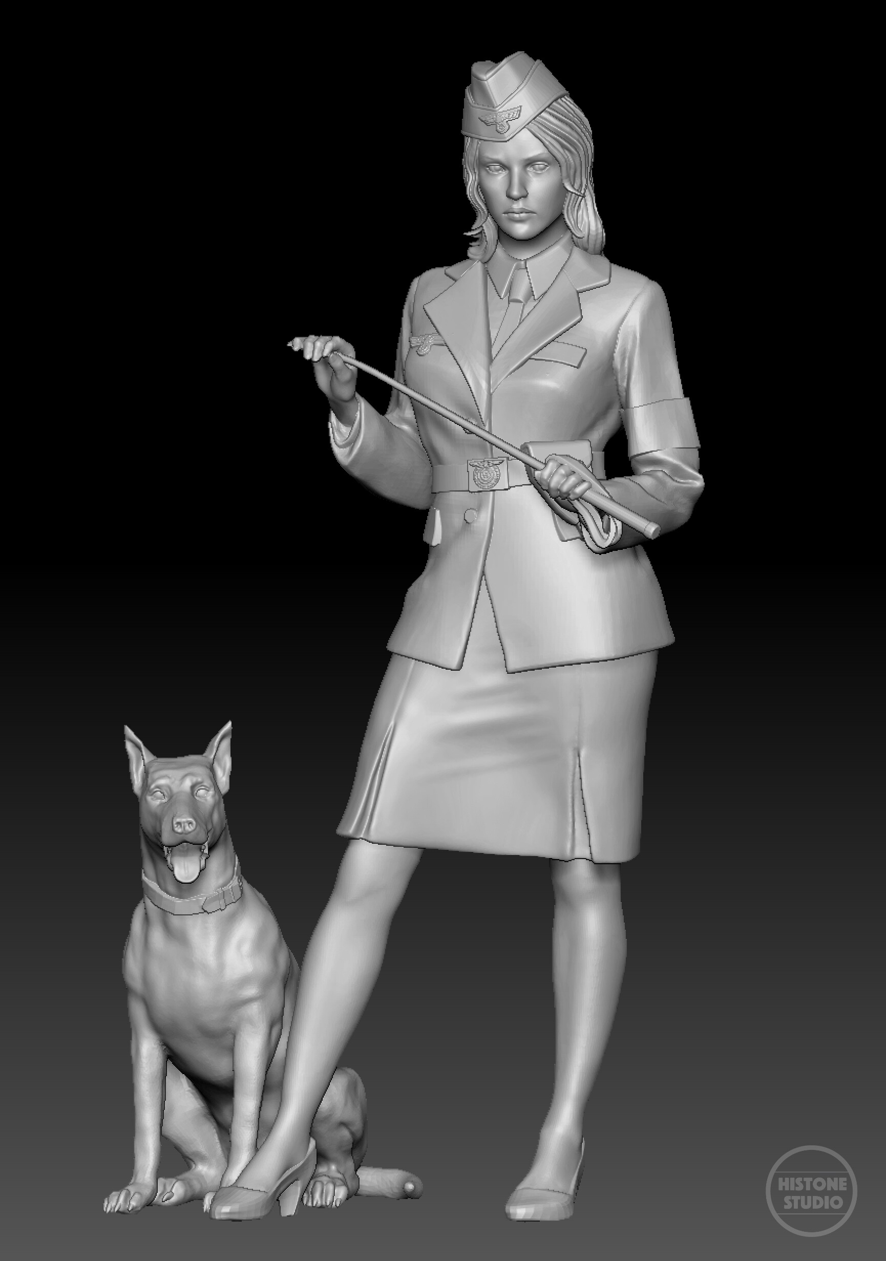 Histone - German Female Officer WW2