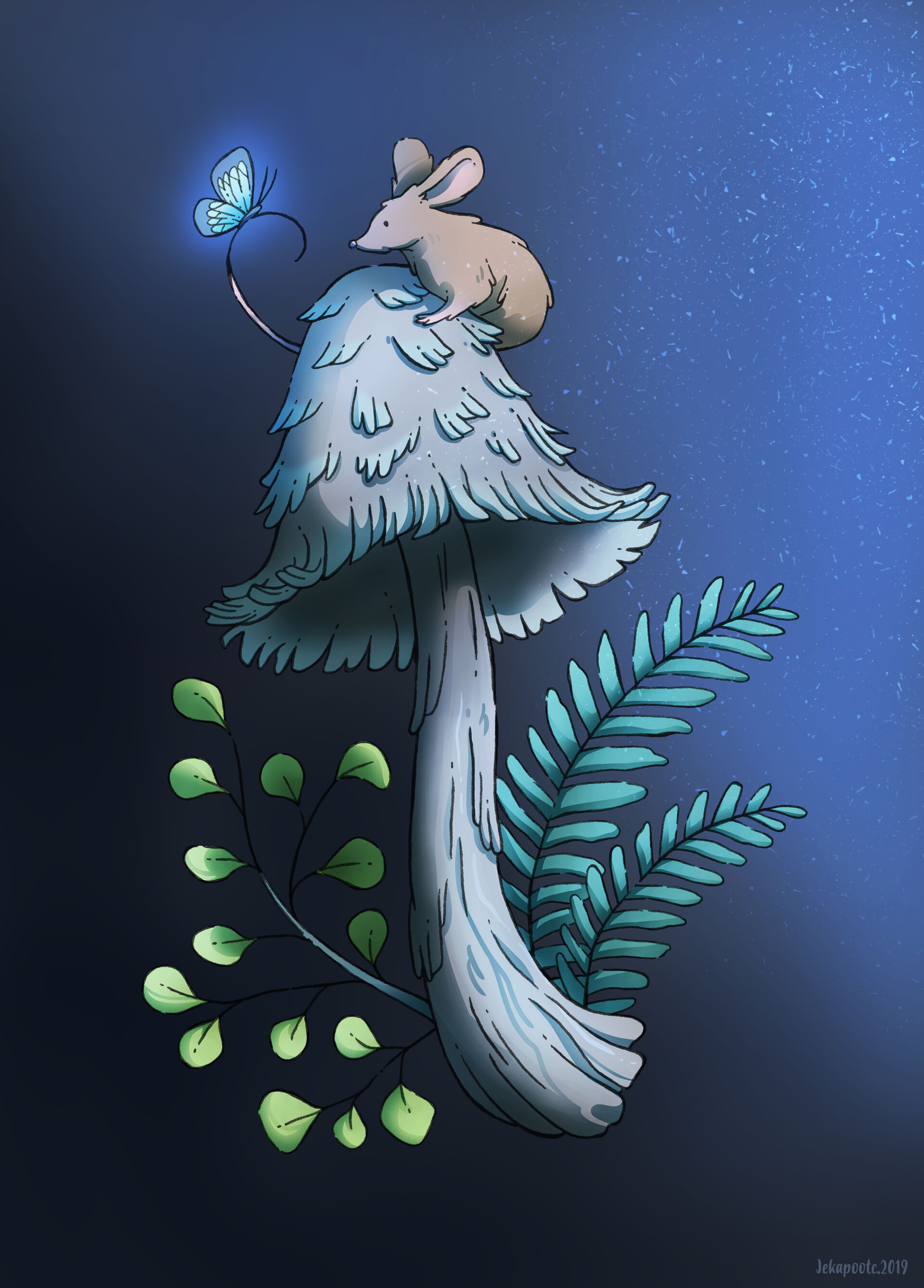 ArtStation - Mushroom Mouse