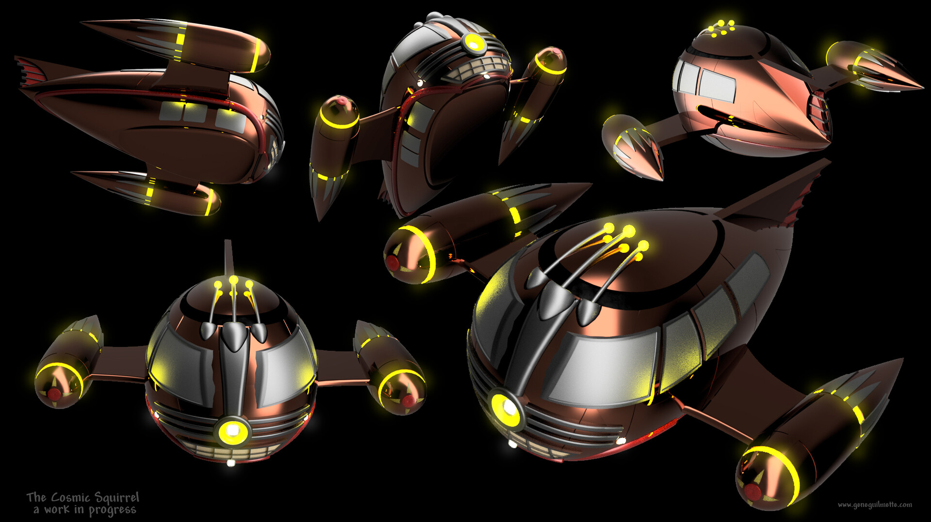 Gene Guilmette - The Cosmic Squirrel