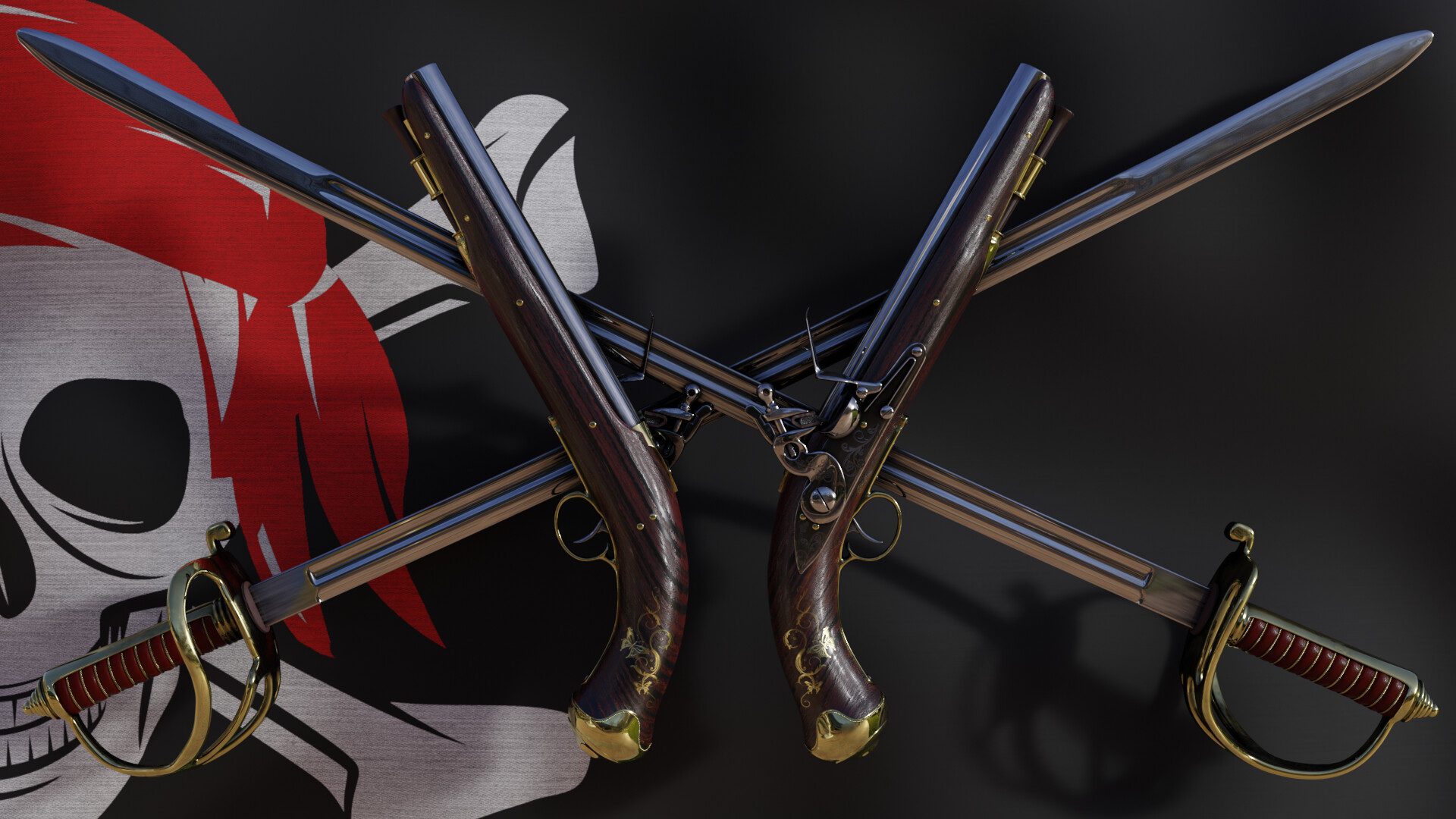 ArtStation - Pirate Wallpaper