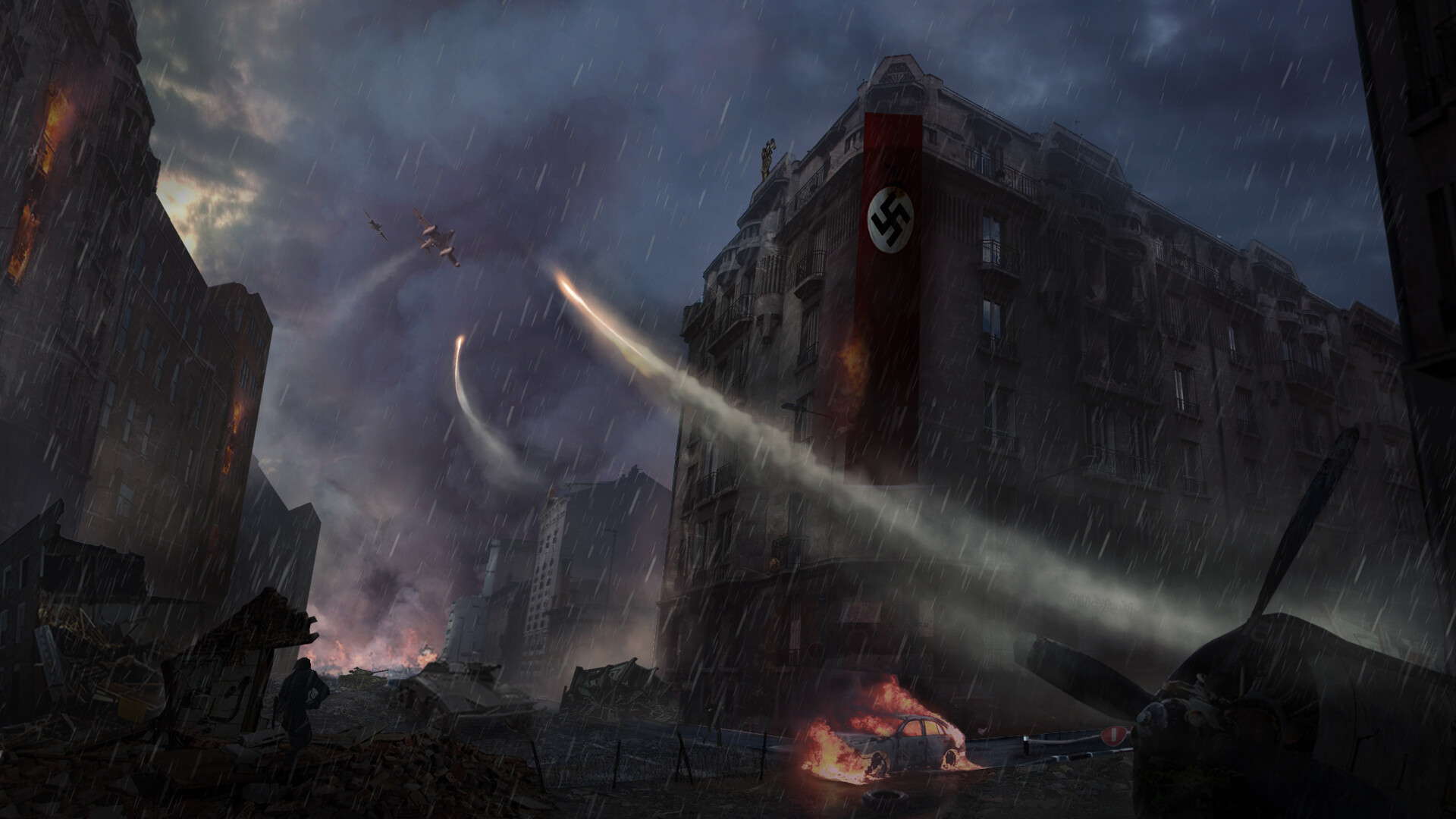 ArtStation - apoclayptic scene