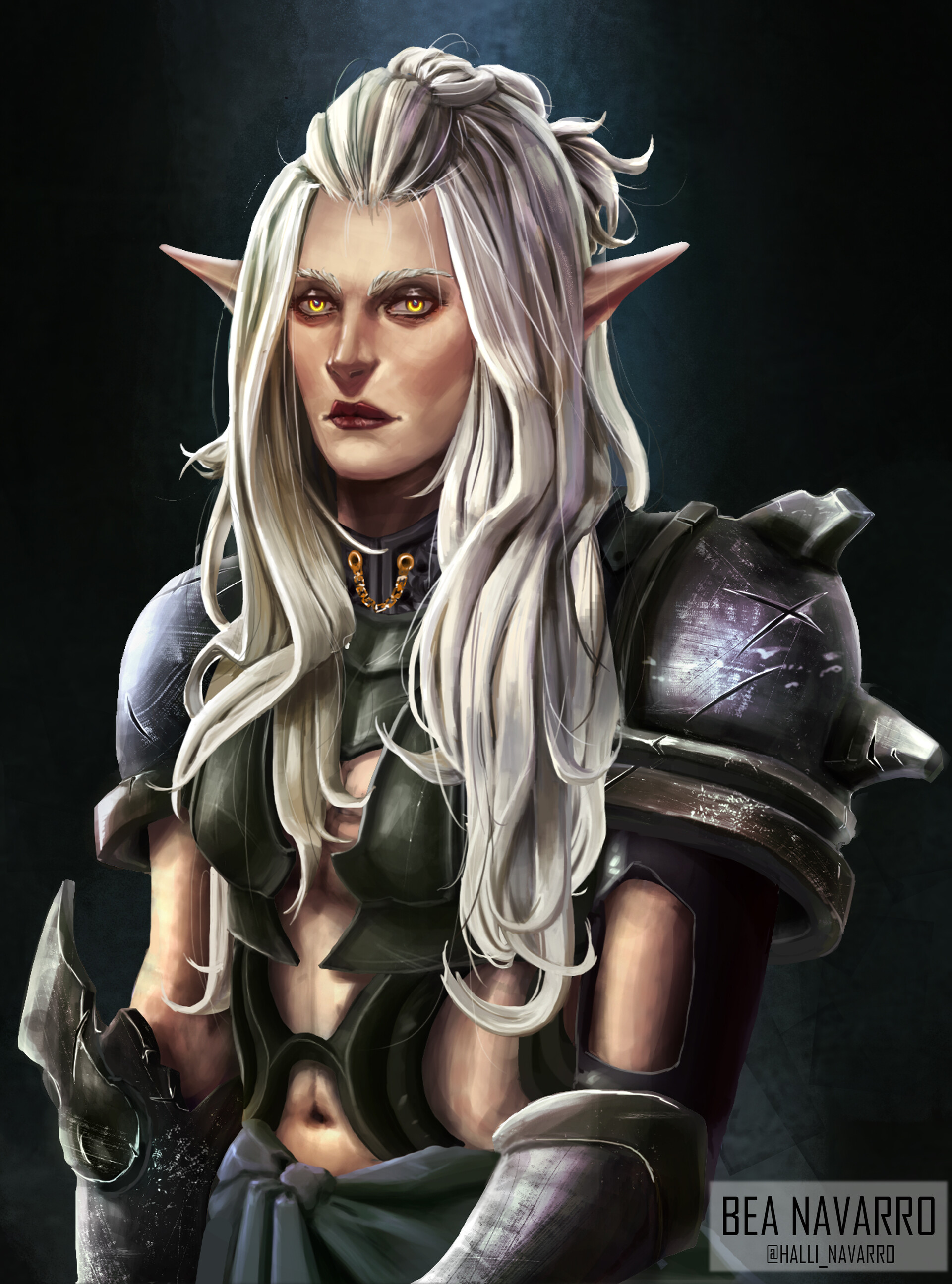 ArtStation - Card Game Elf