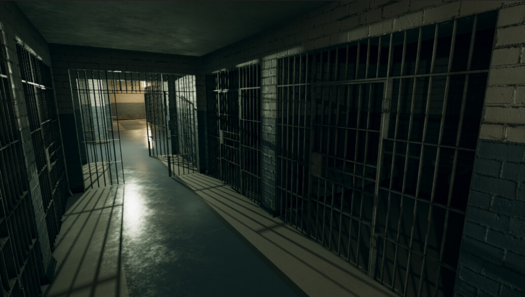 ArtStation - Modular Prison Environment