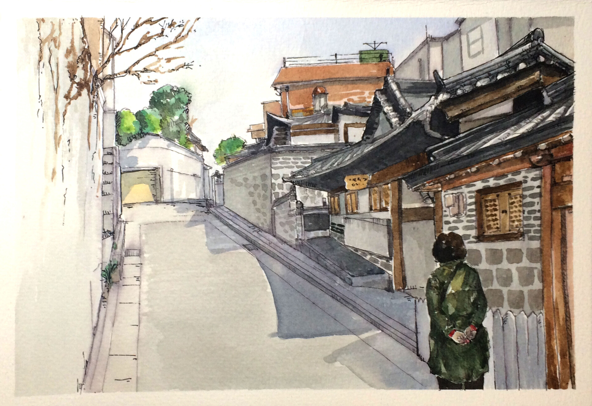 ArtStation - urban sketch