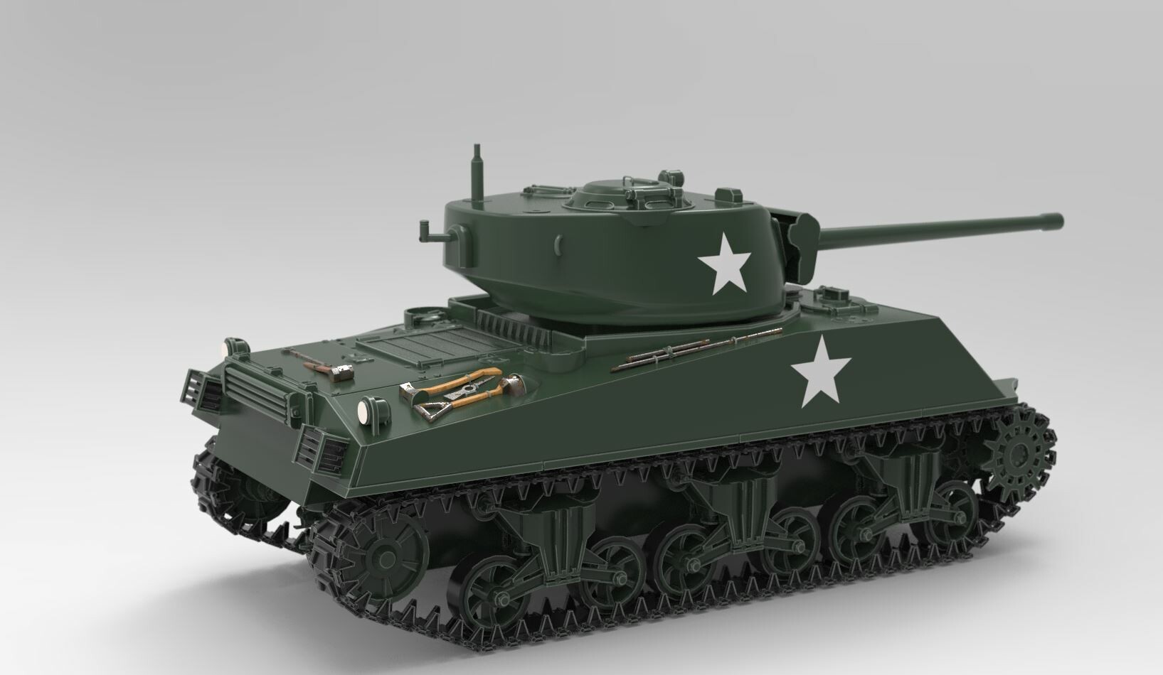 ArtStation - Sherman M4