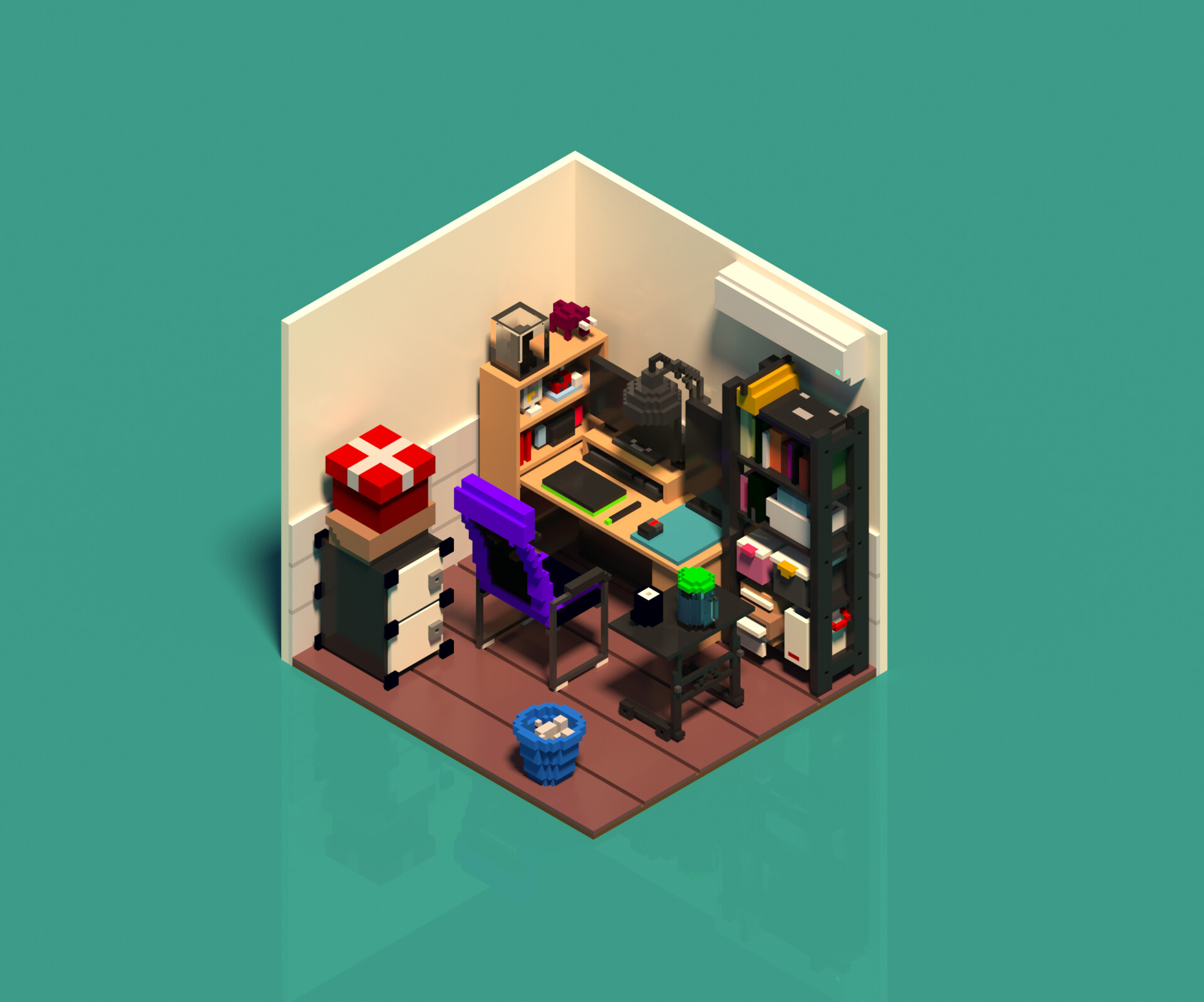 ArtStation - My workroom