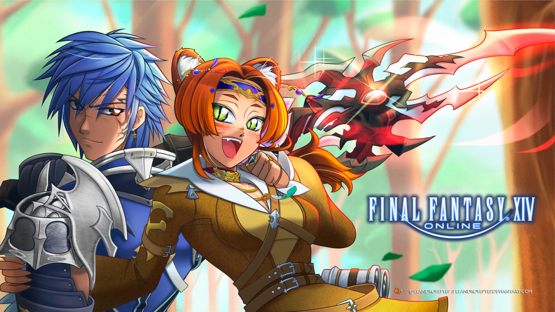 ArtStation - Final Fantasy XIV OC