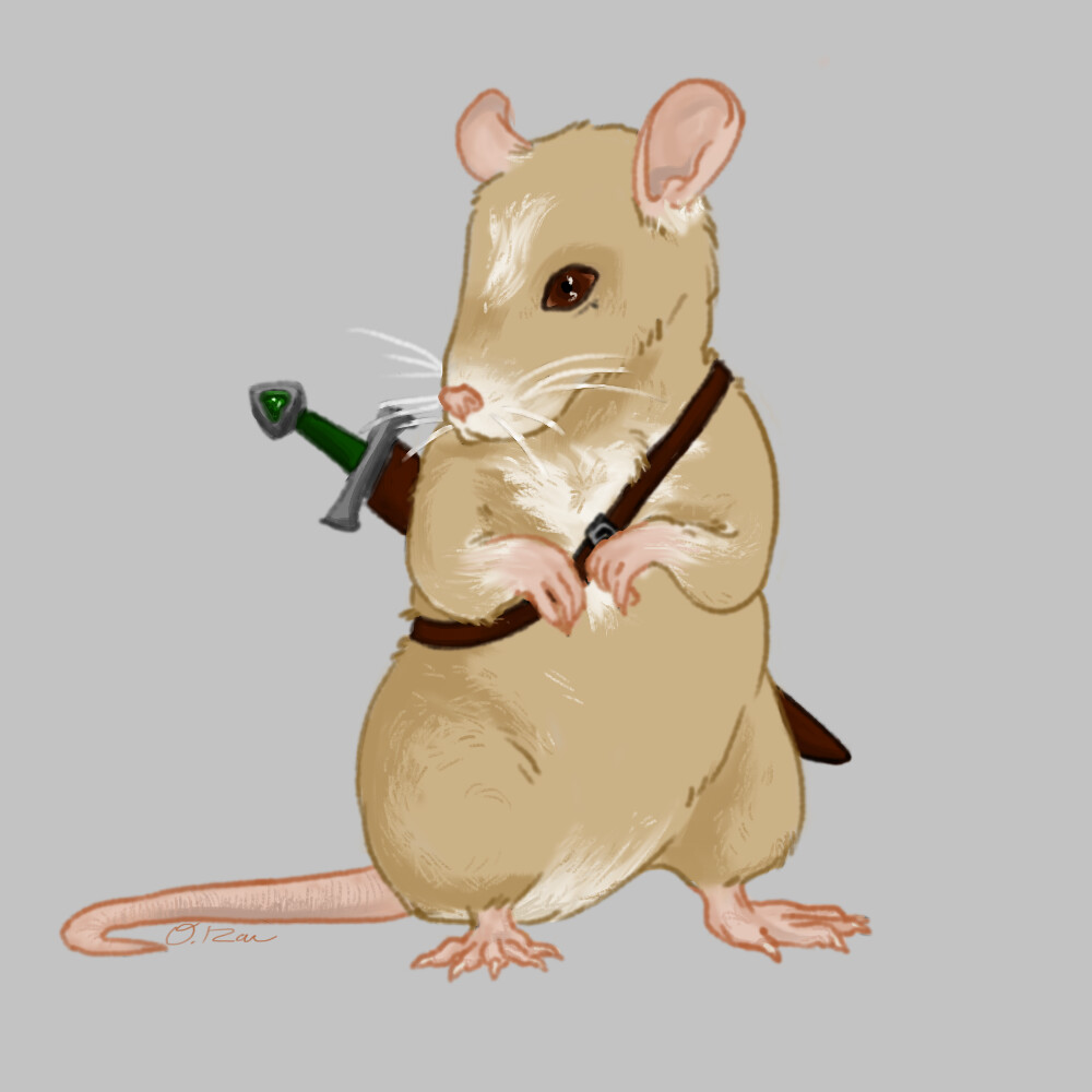 ArtStation - Ratty Commission