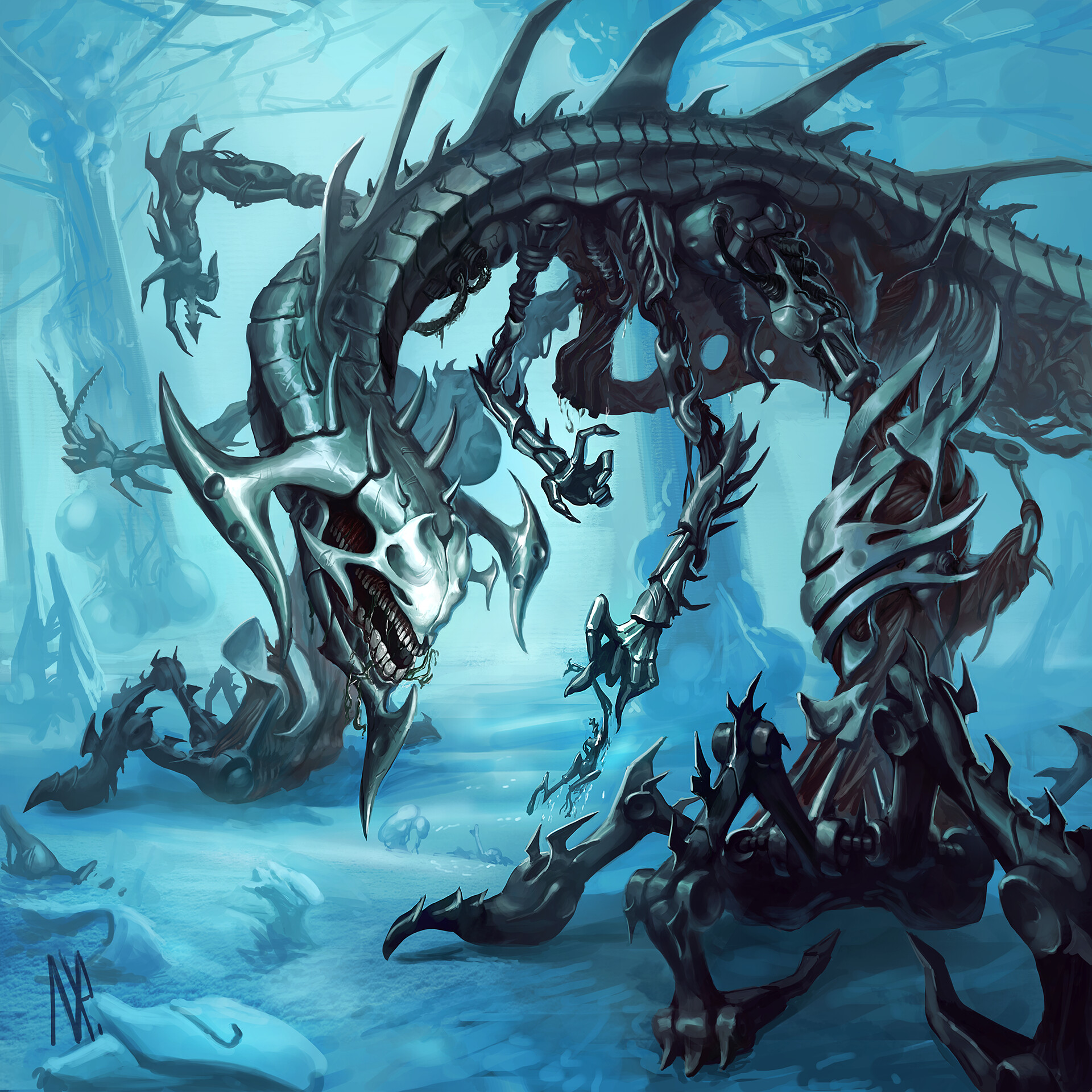 ArtStation - Gitaxian Scrap-searcher