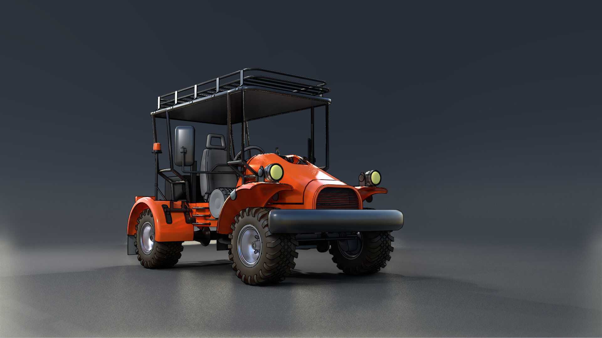 Yaroslav K. - Concept Car / using Kitbash