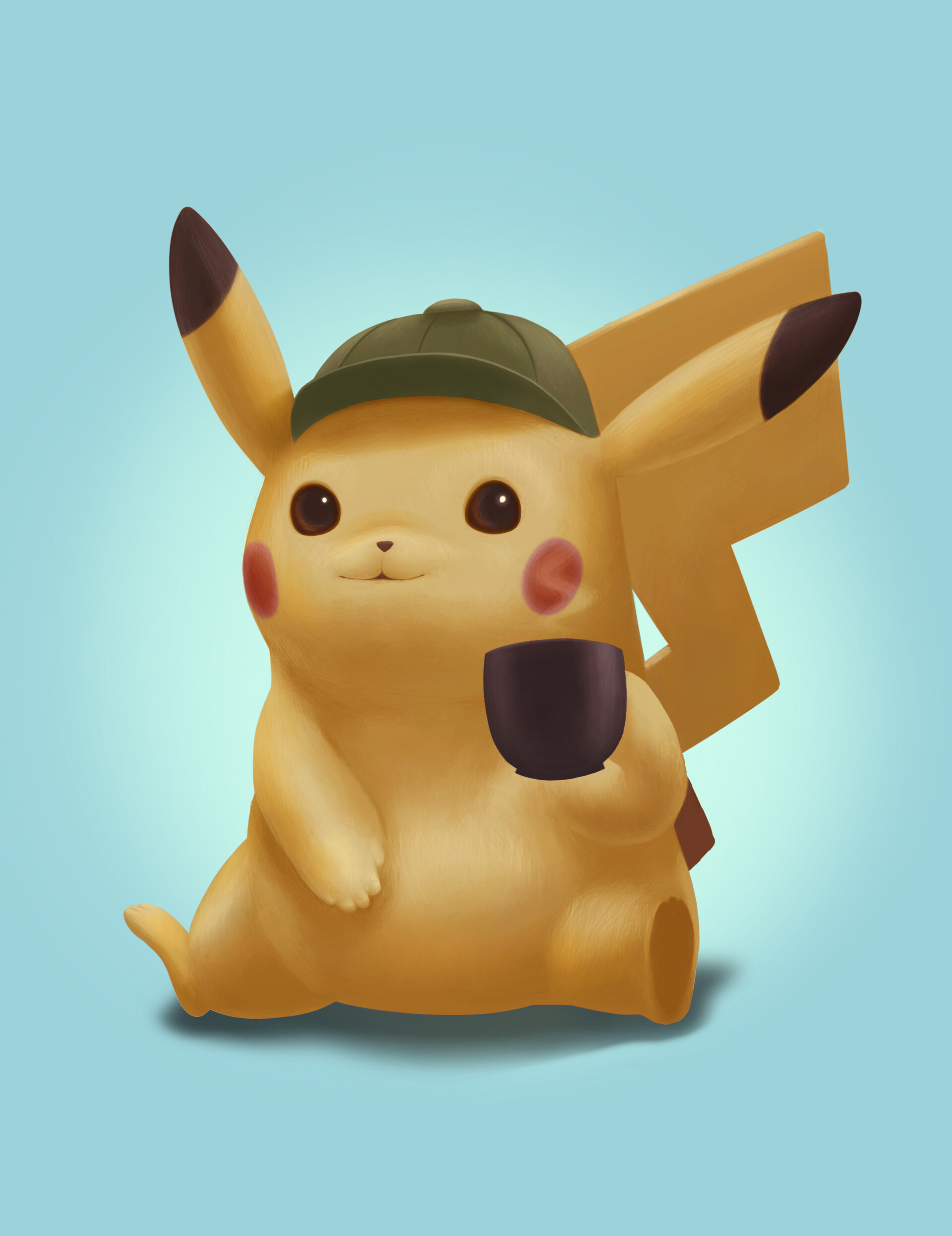 ArtStation - Detective Pikachu