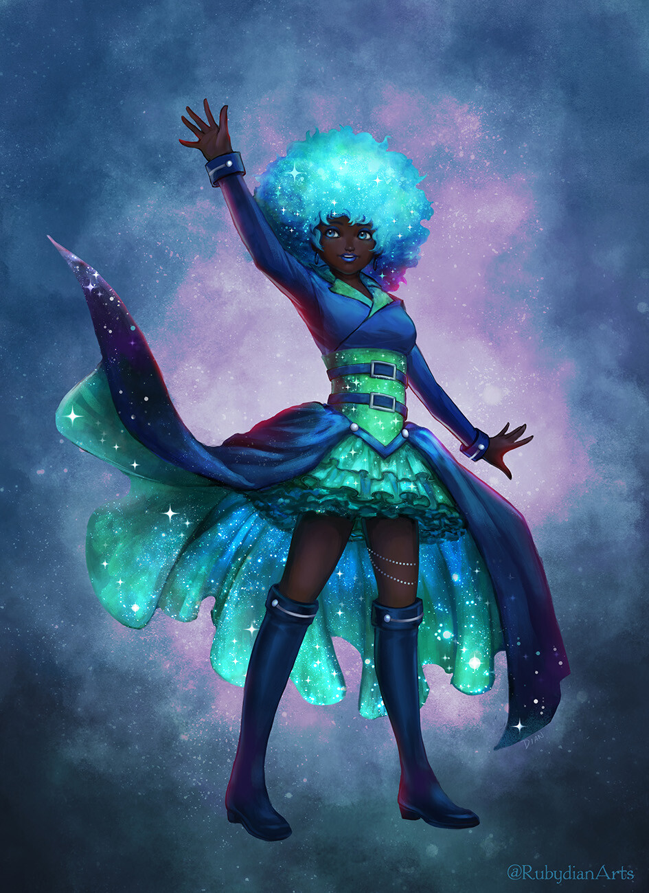 ArtStation - Starlight Blue (Magnifique Noir)
