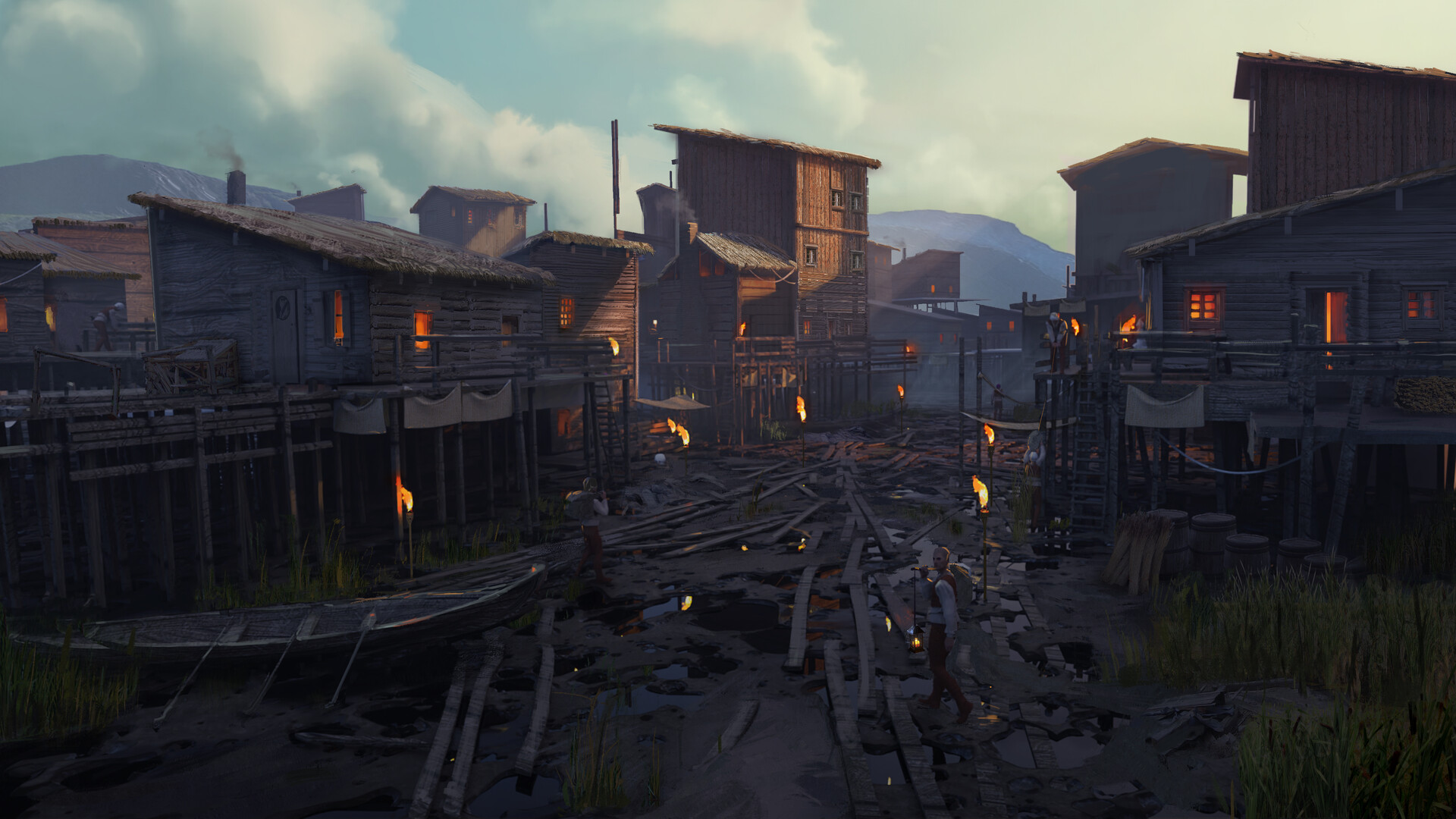 ArtStation - Floodgate town