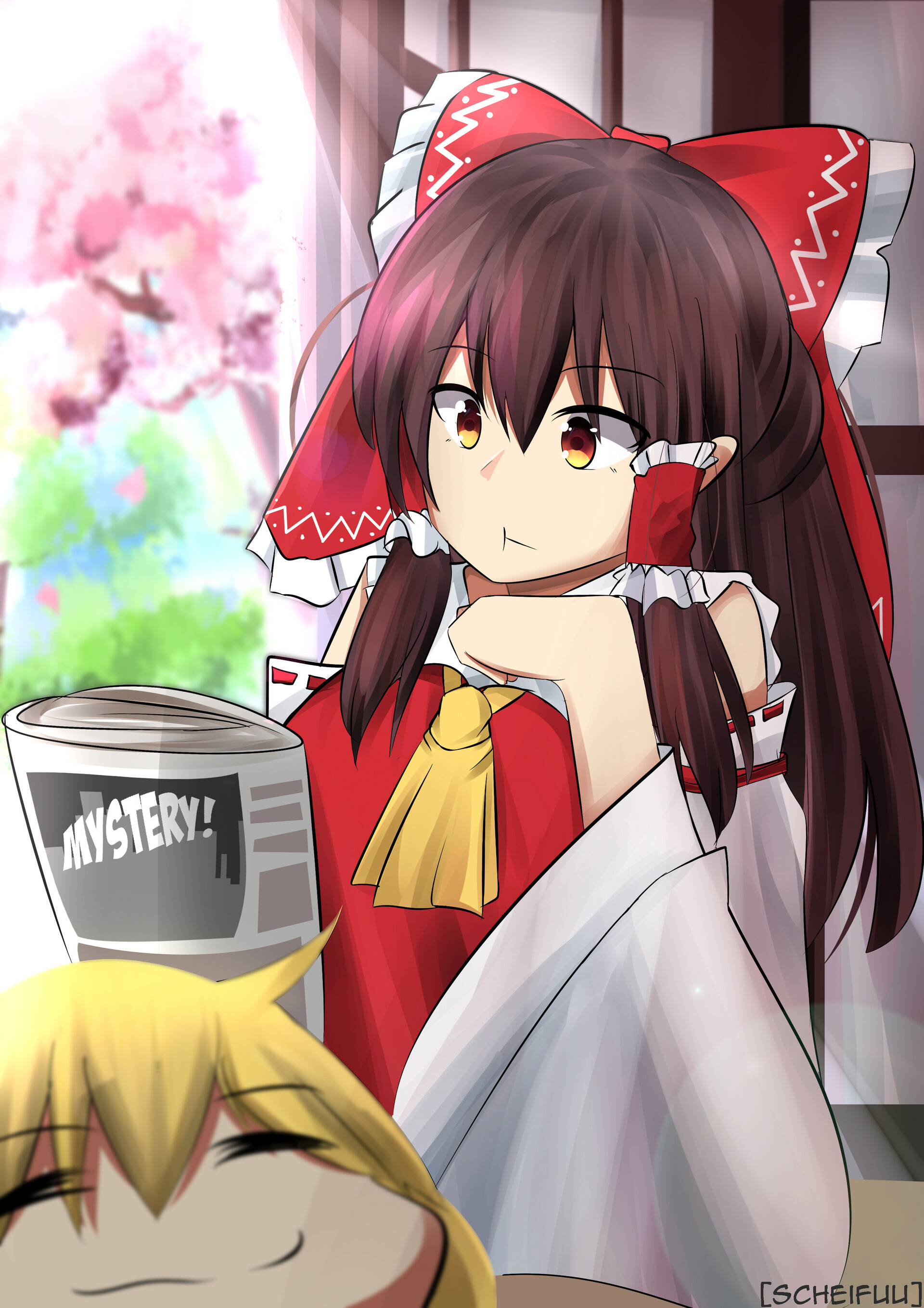 ArtStation - Some Reimu Hakurei fanart