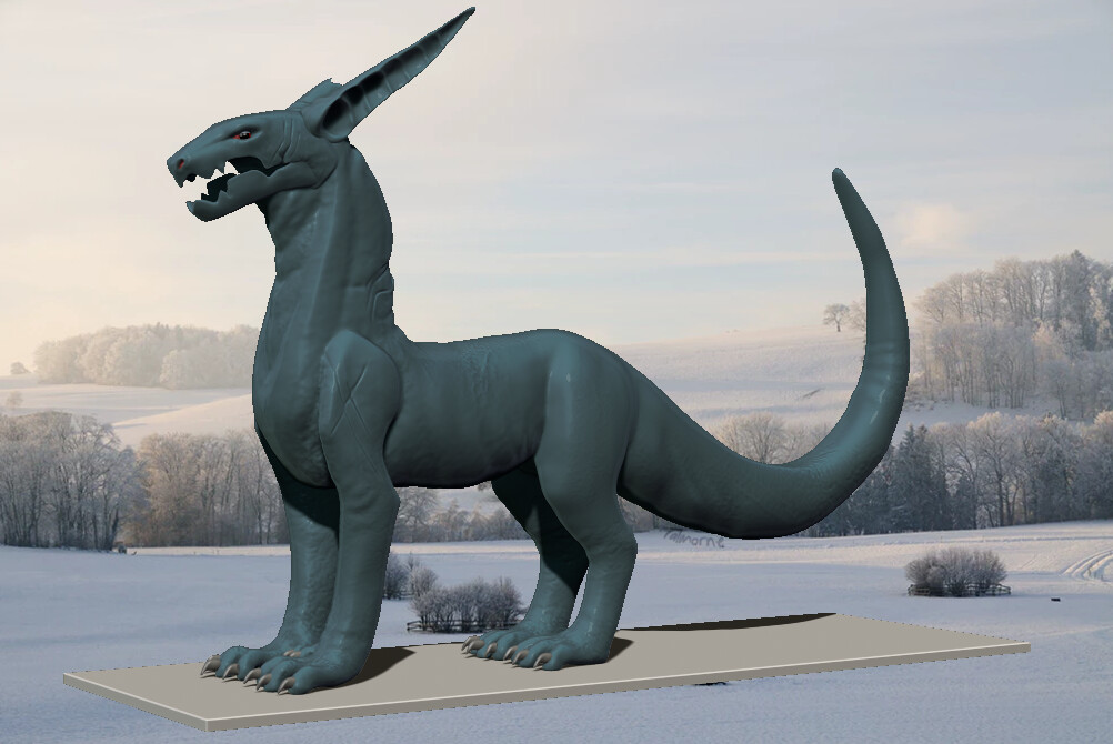 ArtStation - Ruk 3D character model (+turnaround video)