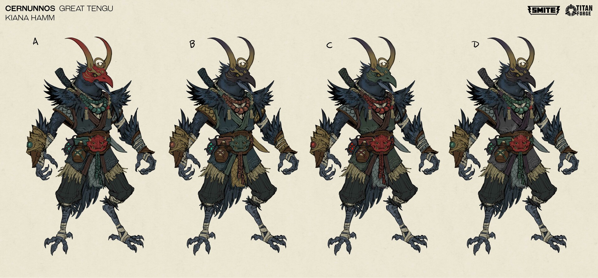 Kiana Hamm - Great Tengu Cernunnos