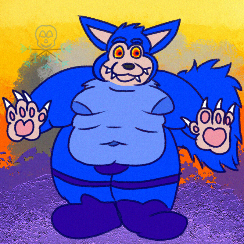 ArtStation - Fat wolf