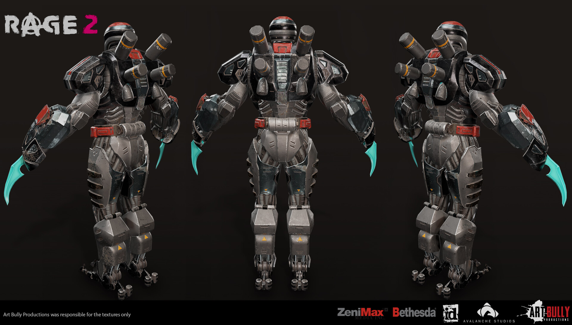 Art Bully Productions - Rage 2 Characters