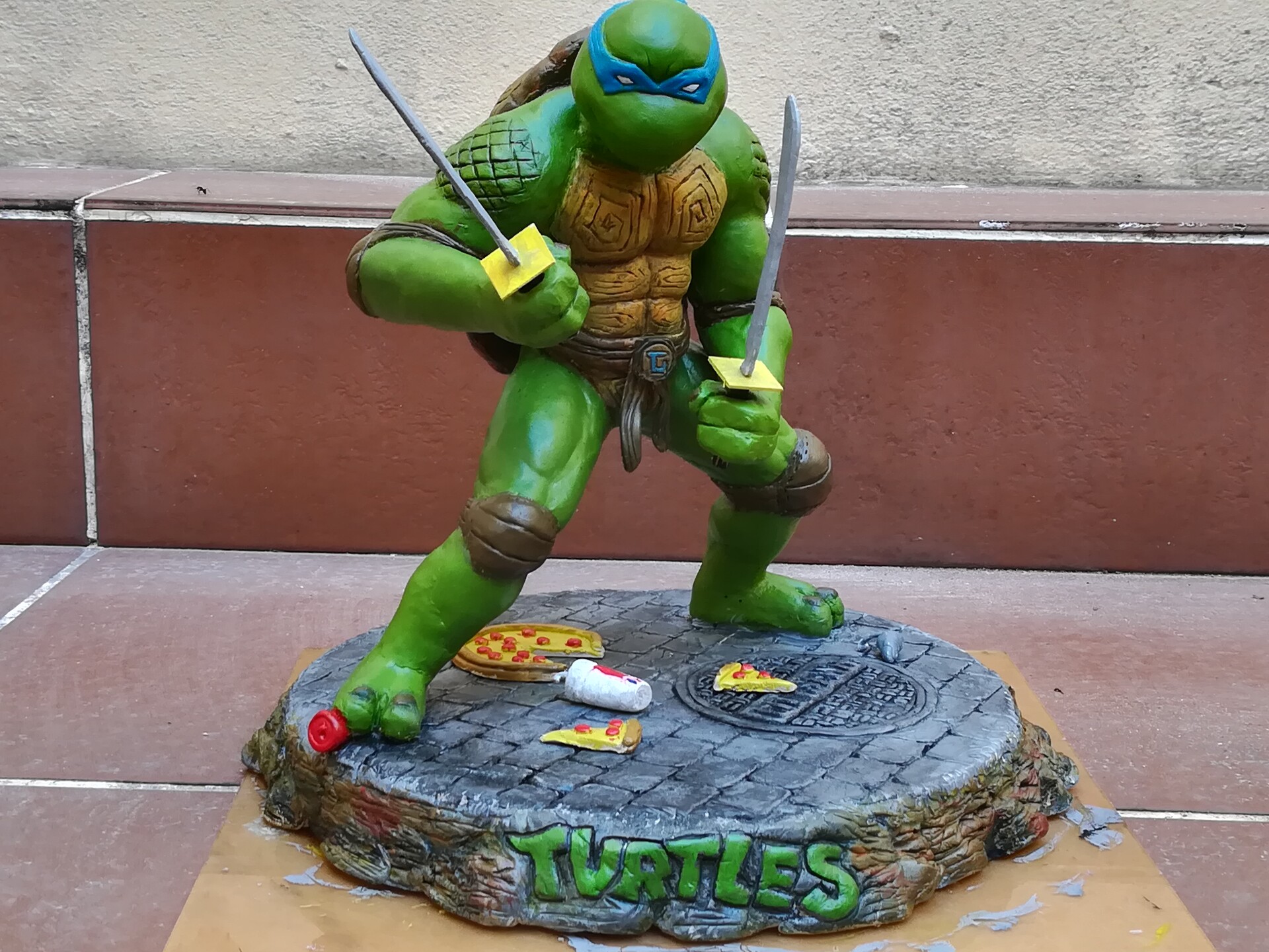 ArtStation - Ninja Turtle Sculpture