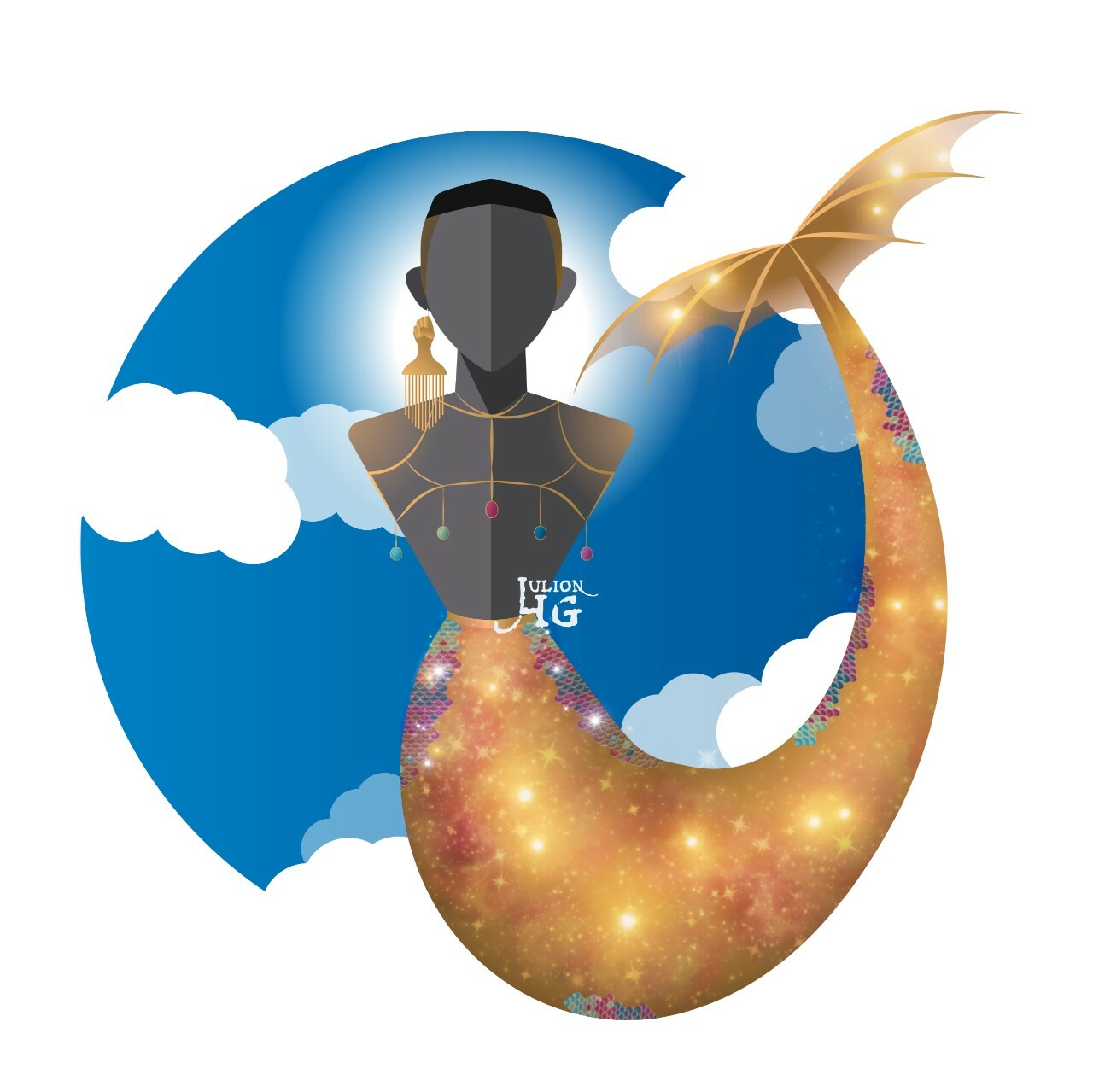 ArtStation - Character Design | Egyptian Mermaid