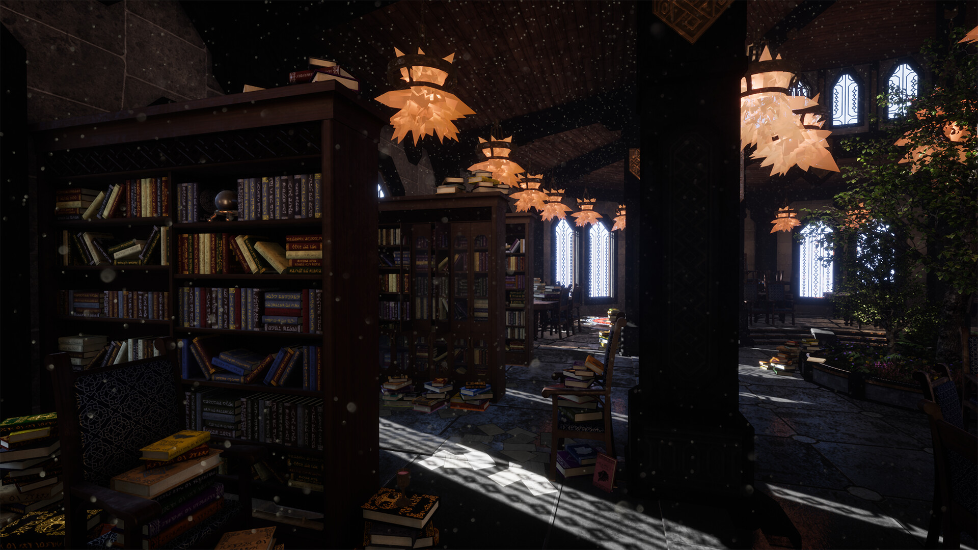 fantasy small library