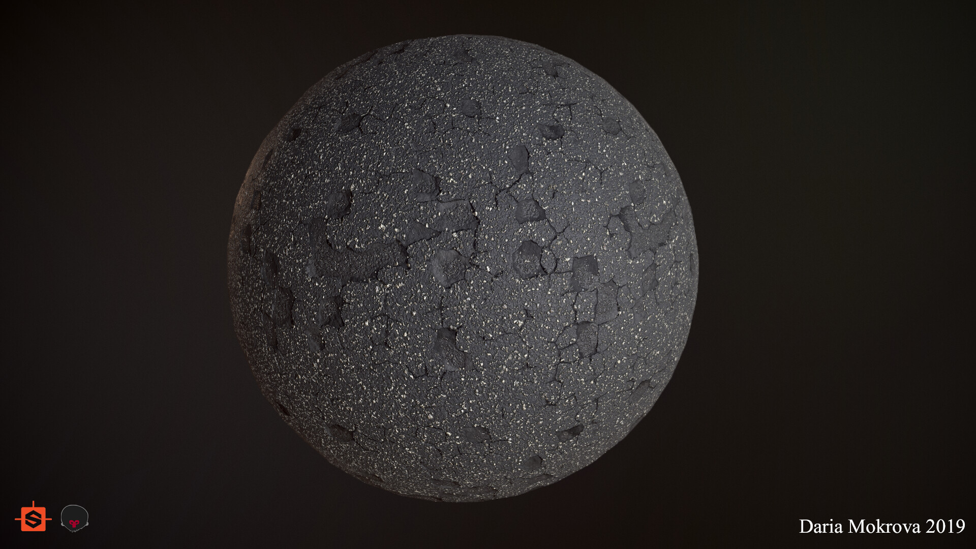 ArtStation - Asphalt Material
