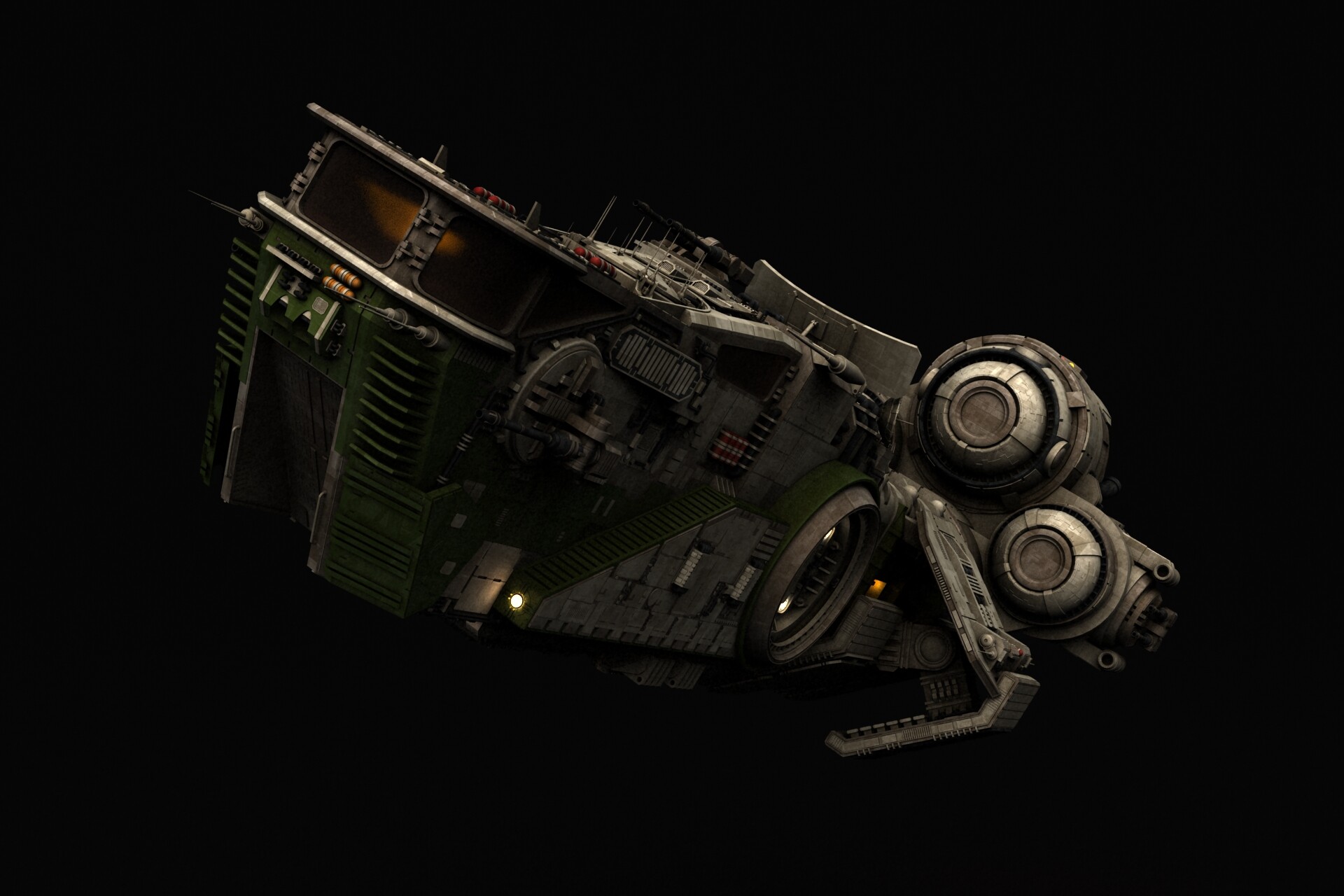 Alexander Ivanov - Light freighter «Acklay»