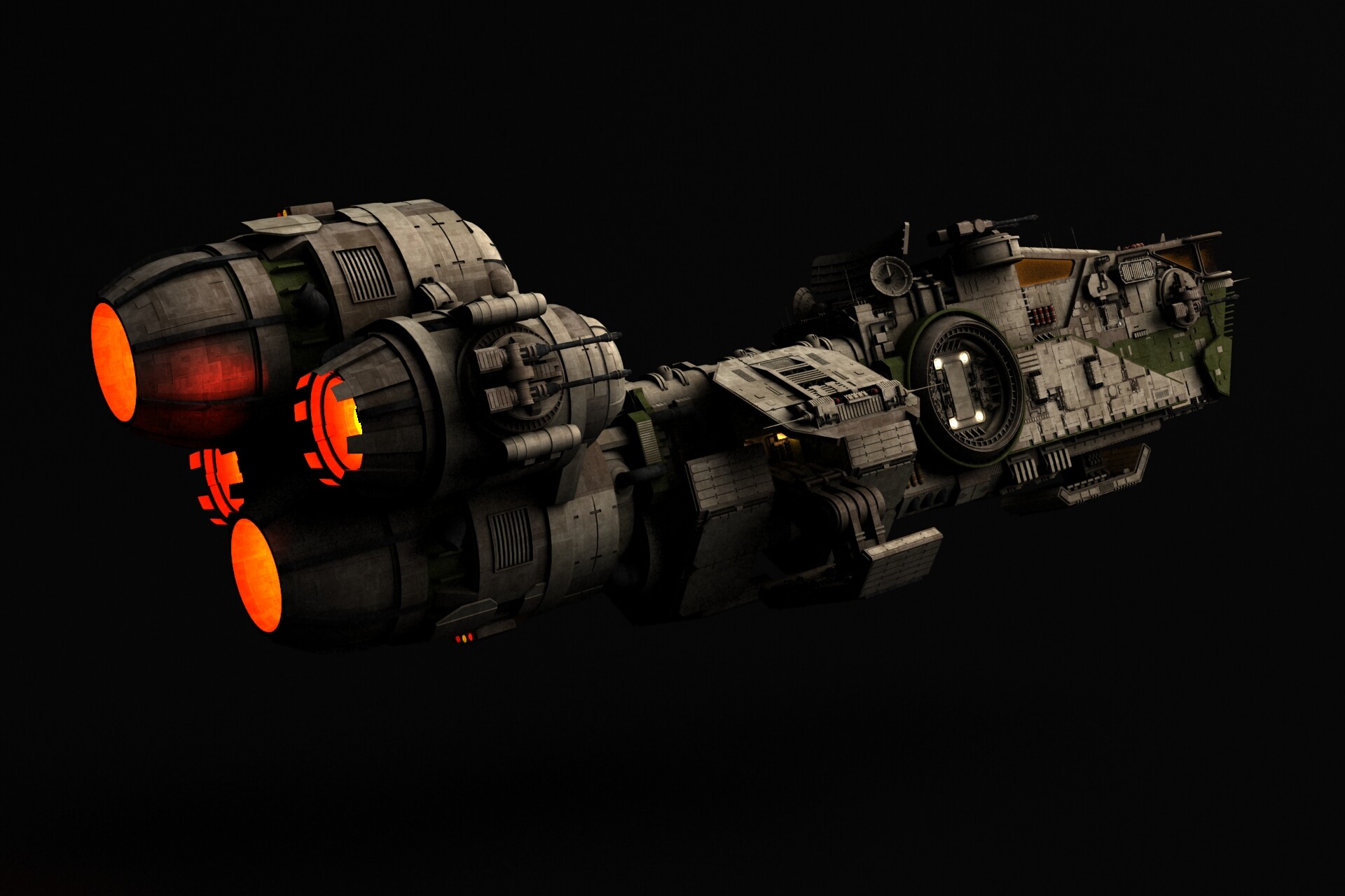 Alexander Ivanov - Light freighter «Acklay»