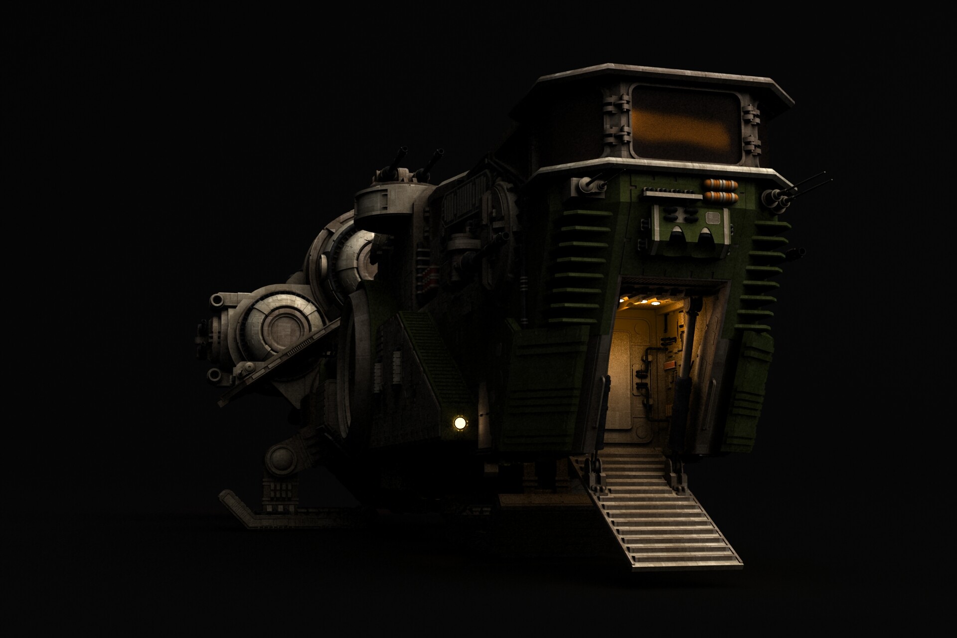 Alexander Ivanov - Light freighter «Acklay»