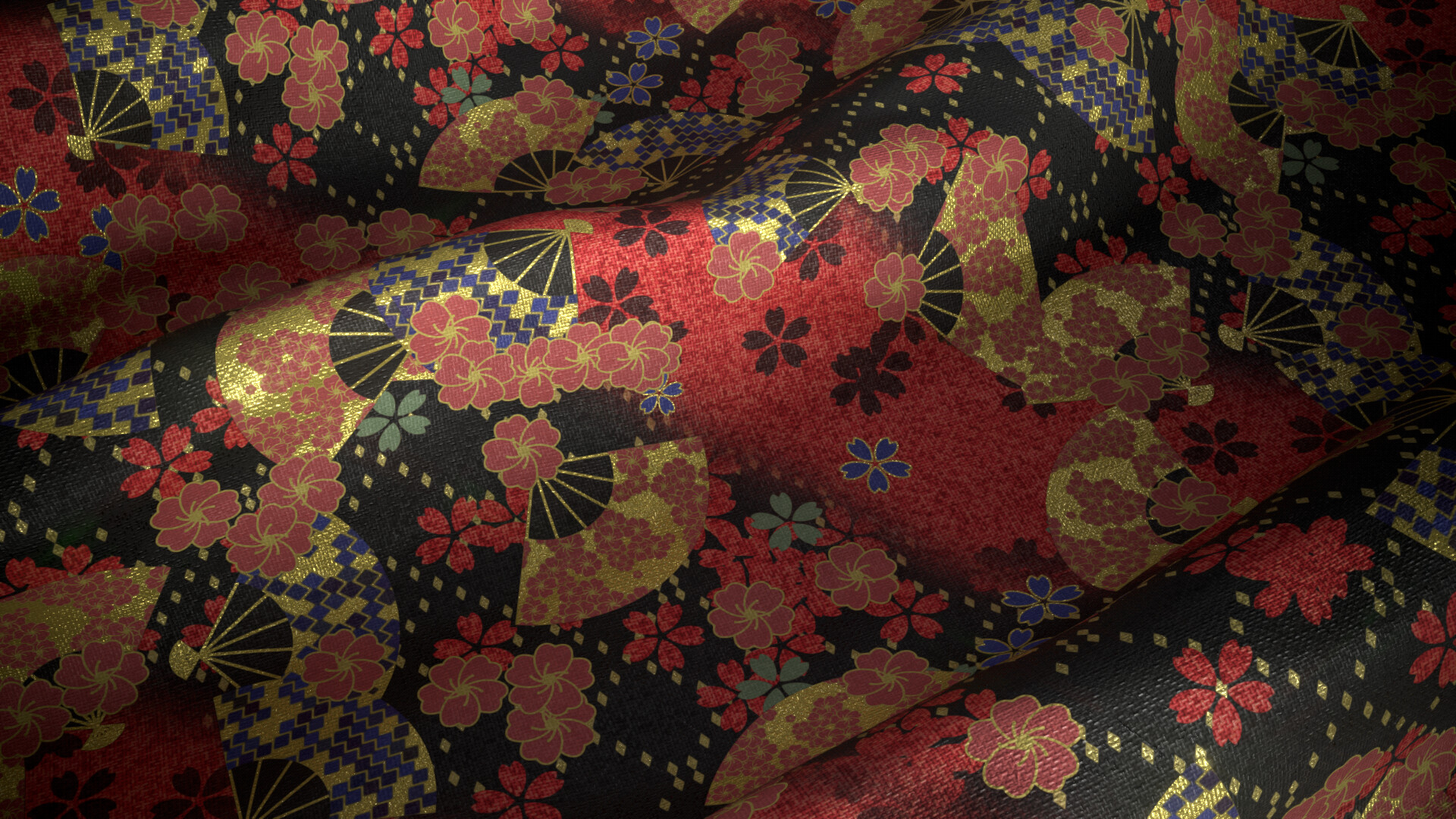 ArtStation - Japanese Kimono for Substance Source