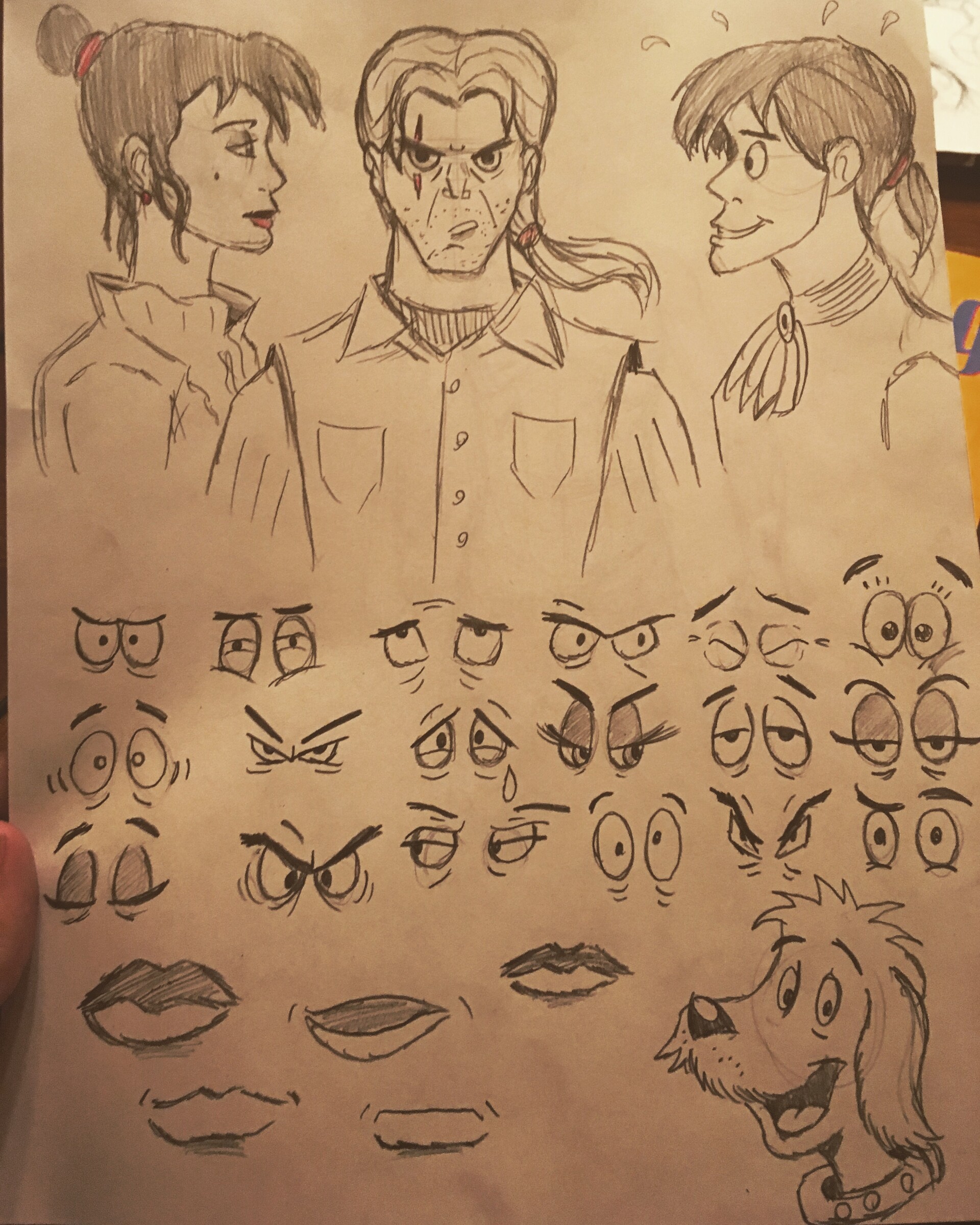 ArtStation - Cartoon sketch practice