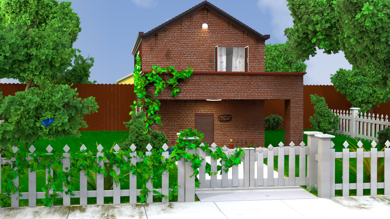 ArtStation - House Scene