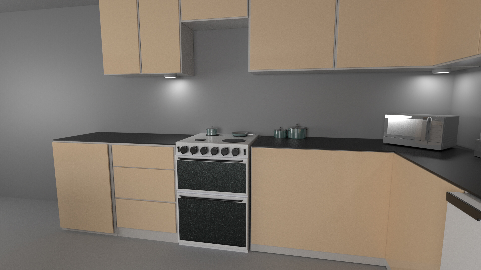 ArtStation - Kitchen Render