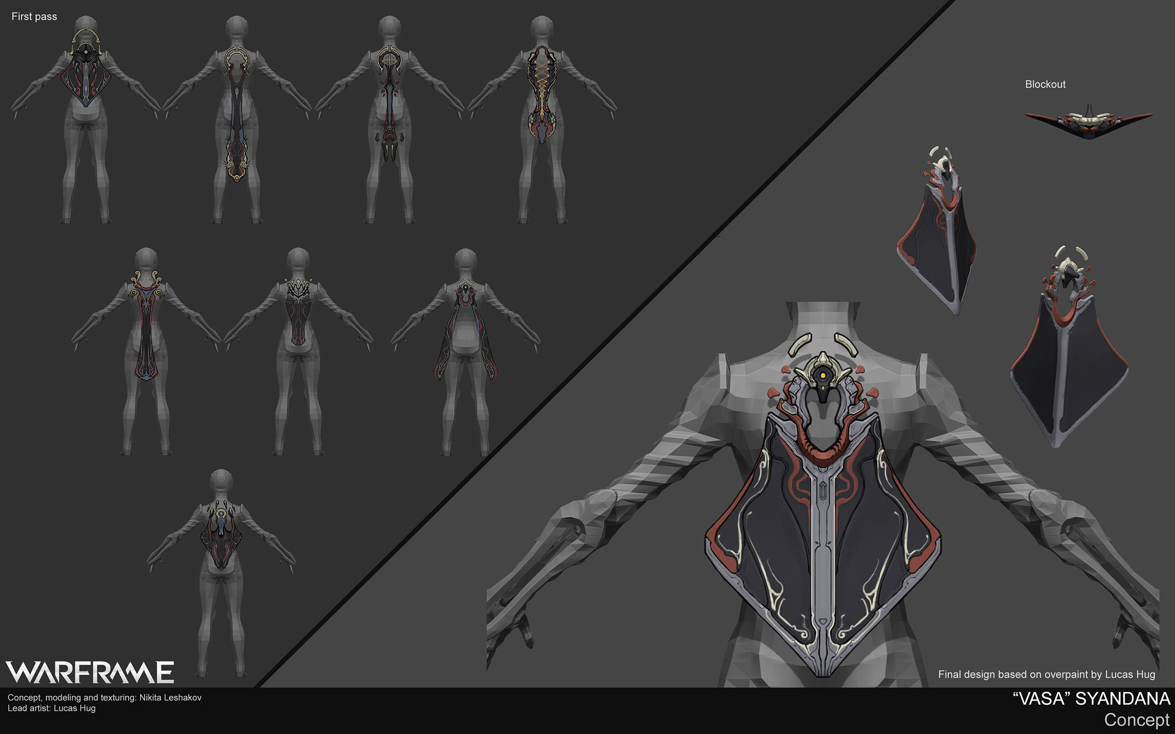 Nikita Leshakov - Warframe assets 2017